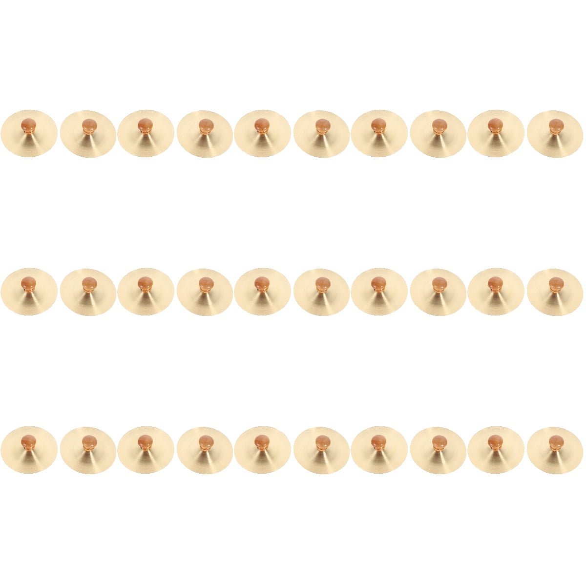Baluue 30 Pcs Belly Dancing Cymbals Creative Finger Cymbals Musical ...