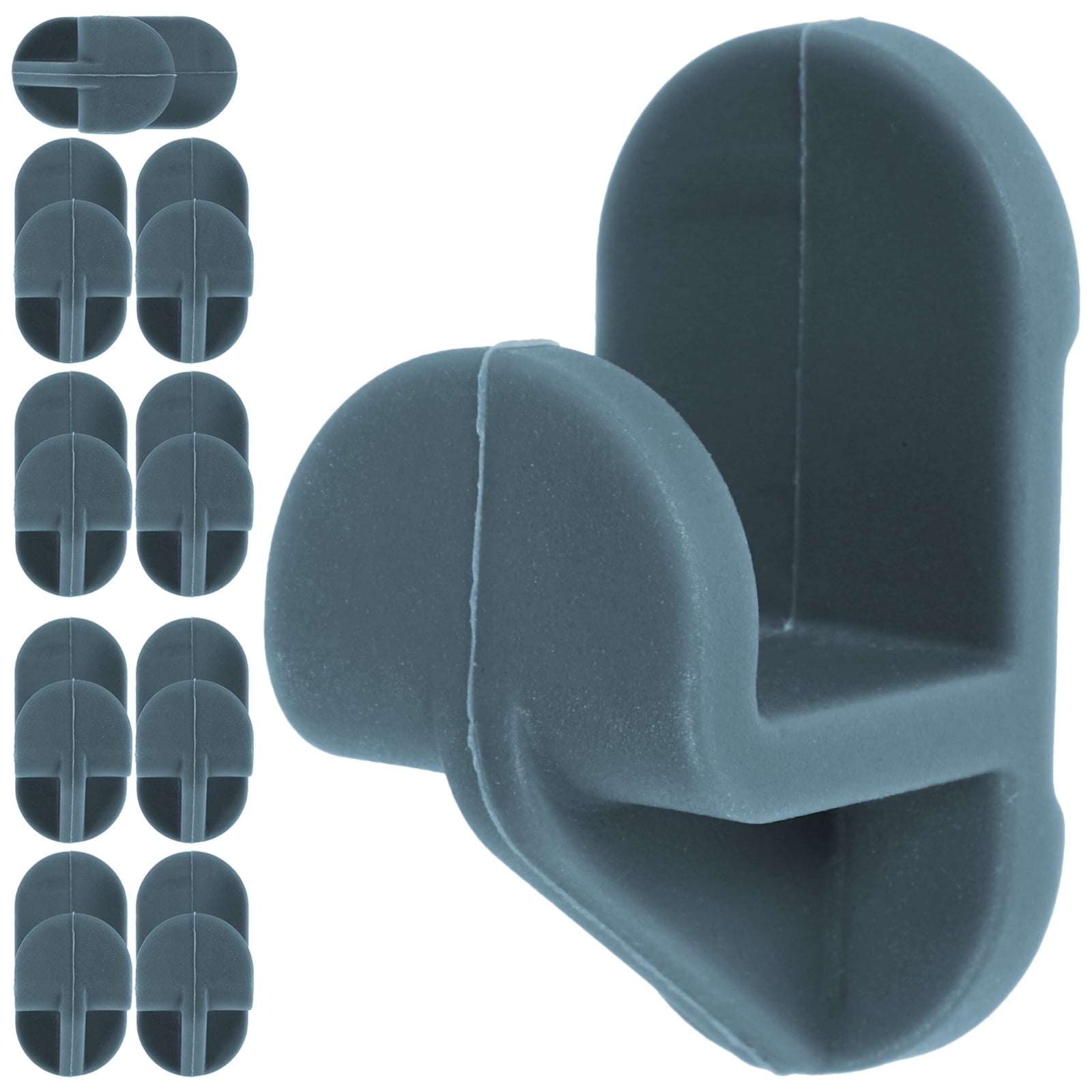 Baluue 30 pcs Freezer Shelf Clip Refrigerator Freezer Plastic Shelf ...