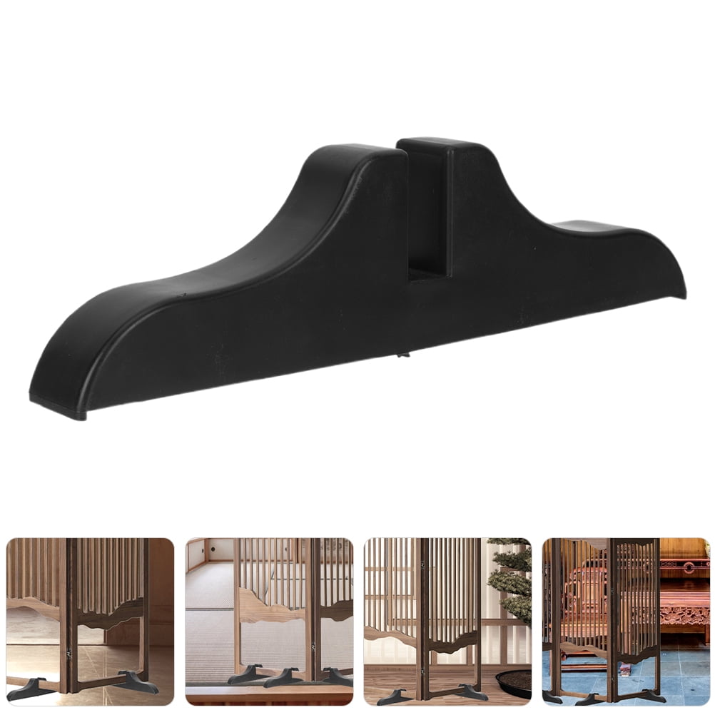 Baluue screen divider Room Divider Stand Black 3Pcs - Walmart.com