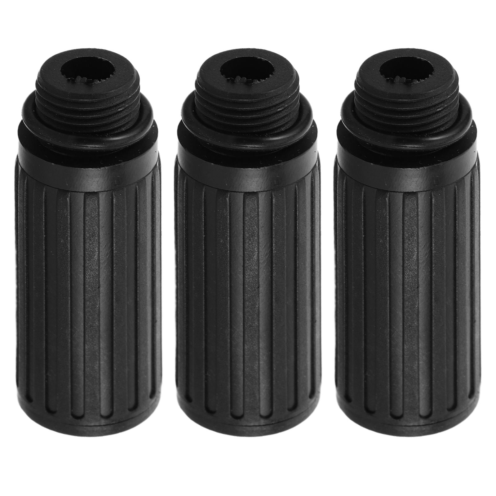 Baluue 3Pcs Vent Cap Replacement Compressor Rod ABS Black for Various ...