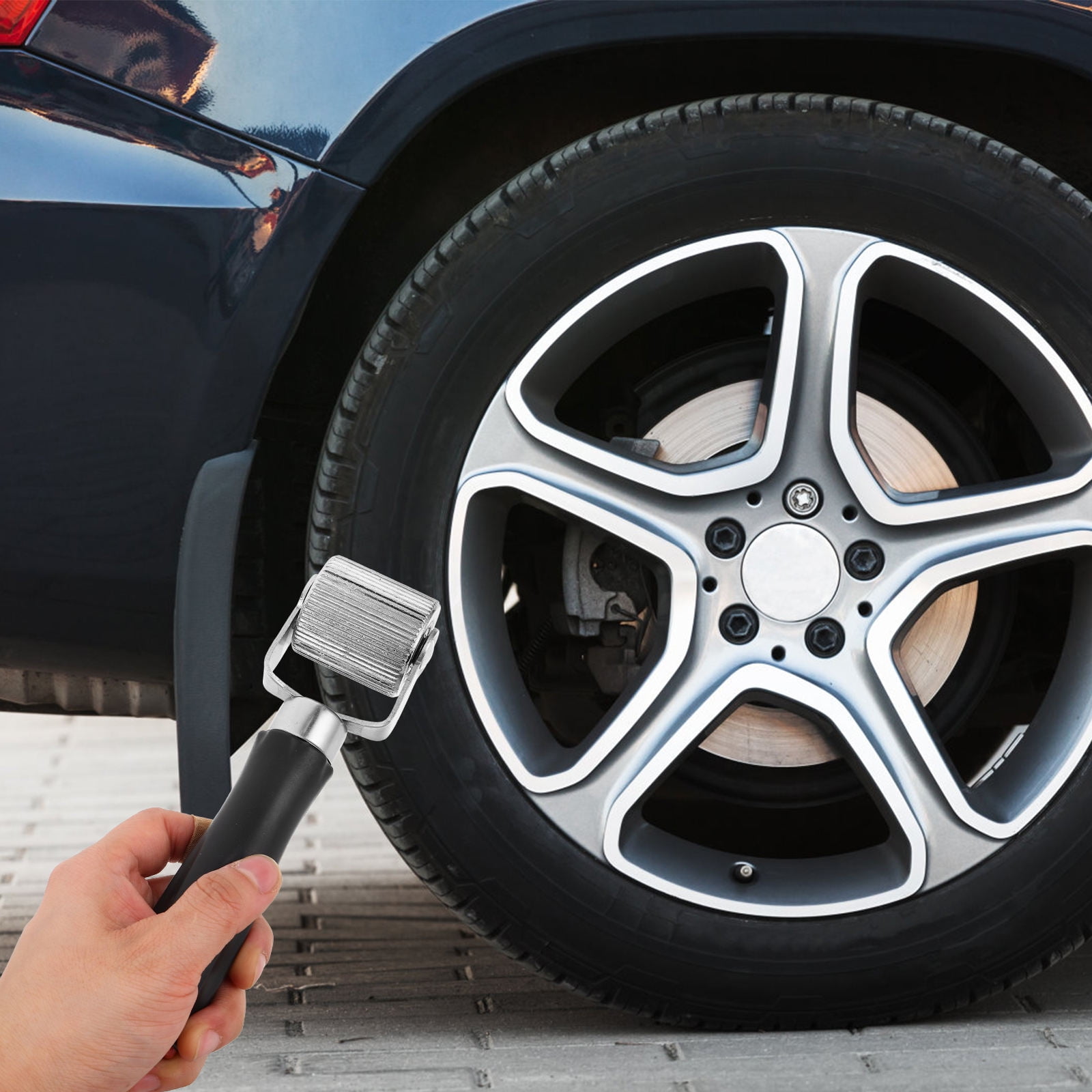 Baluue 3pcs Car Tire Repair Tool Made Of Metal For Effective Tire Patch Repairs - Walmart.com