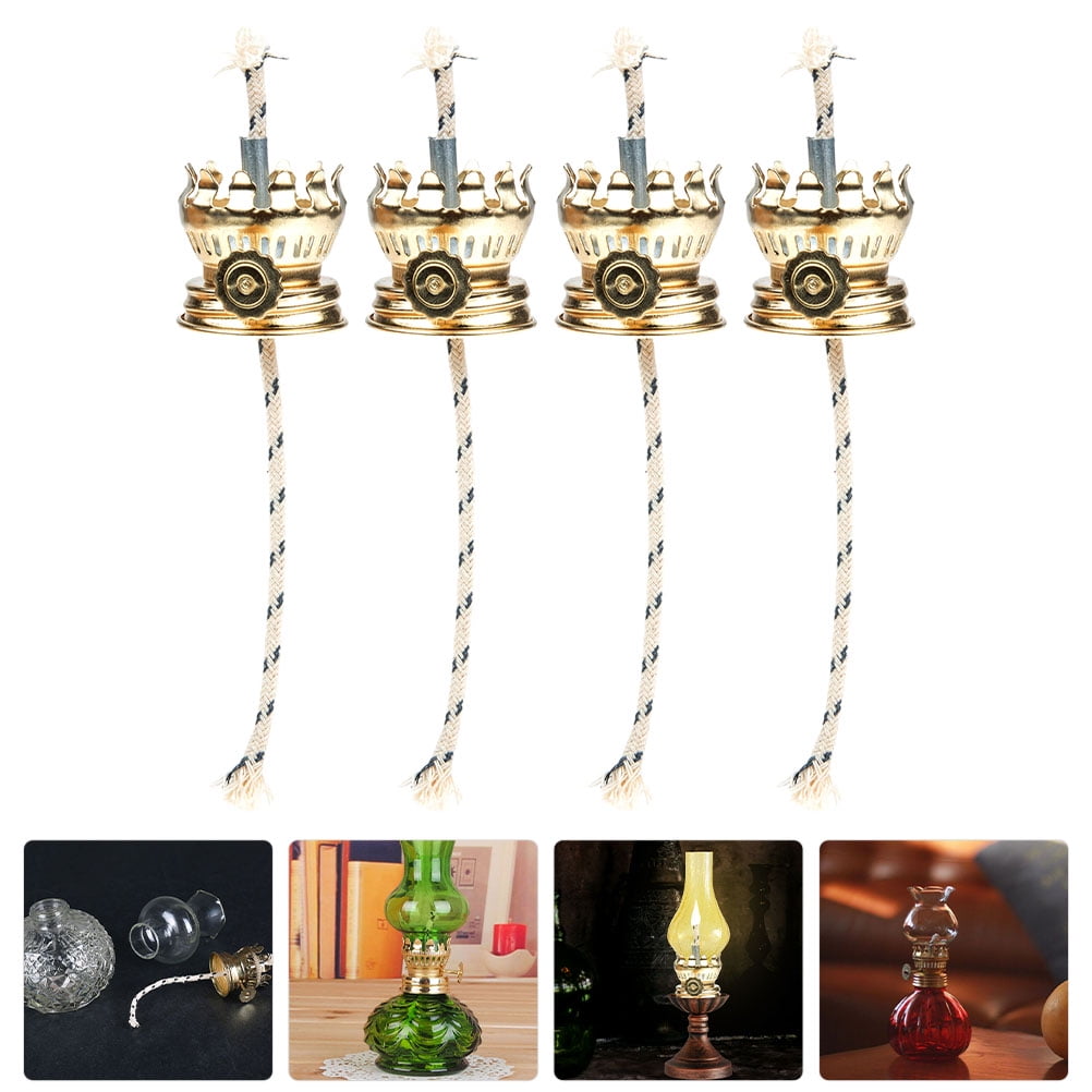 Baluue 4Set Portable Oil Lamp Parts Assorted Color Rope Parts For ...