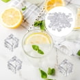 Baluue 50Pcs Clear Fake Ice Transparent Acrylic For Wedding Decor ...