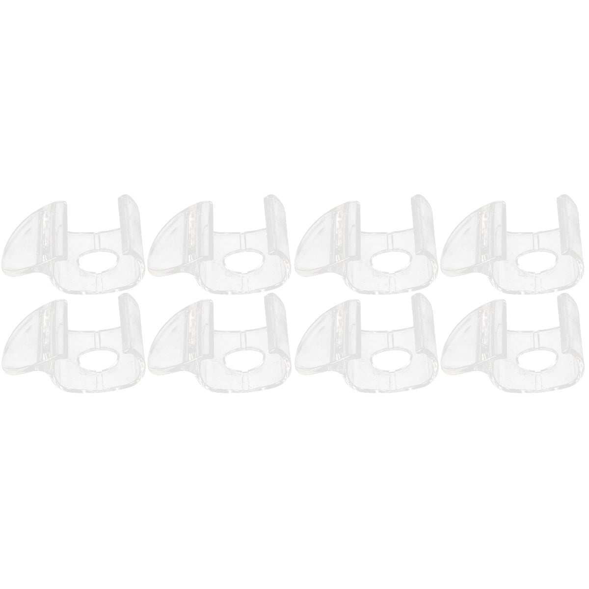 Baluue 8 pcs Cordless Shade Handles Roller Window Shades Pulls ...