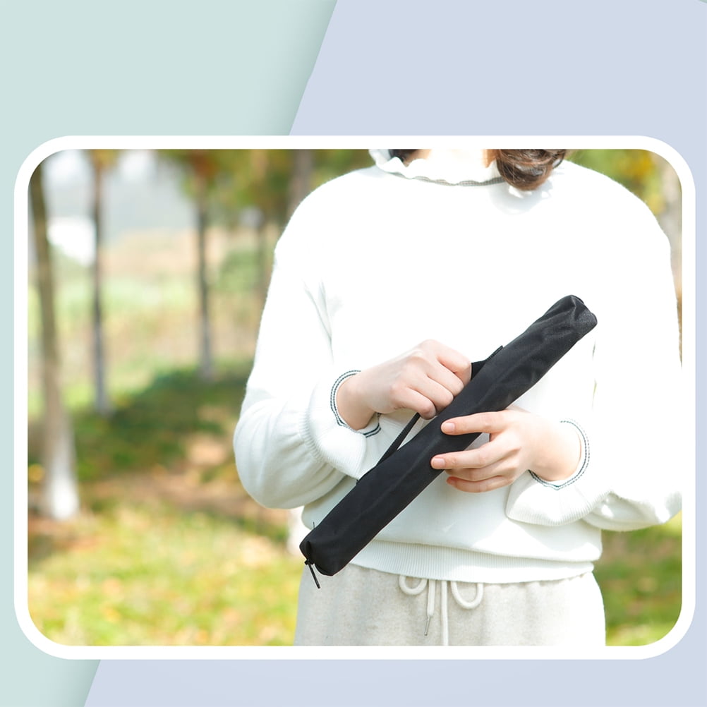 Baluue Black Vertical Flute Carry Bag Water Resistant Durable Oxford ...