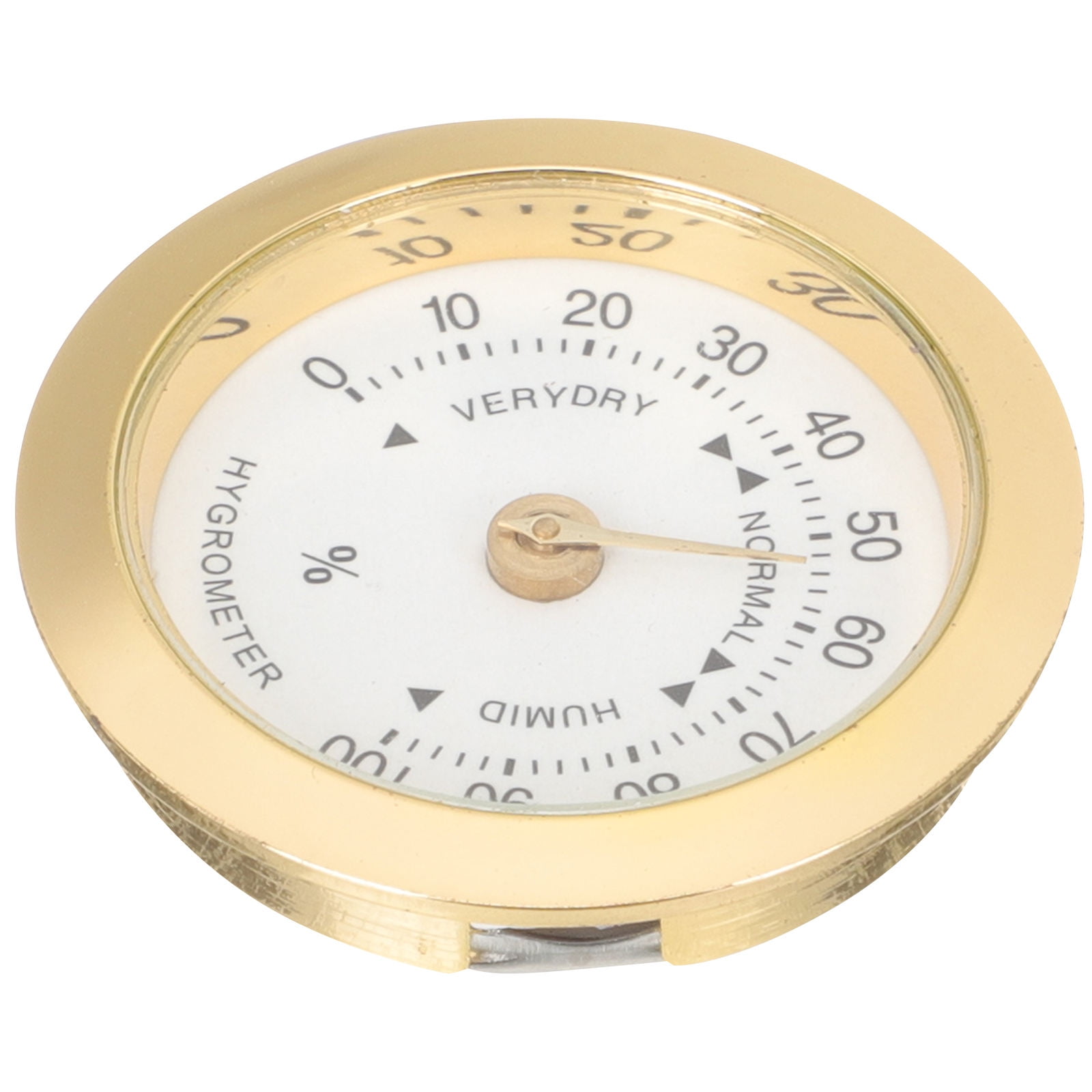 Baluue Digital Hygrometer for Musical Instruments Golden Alloy 1Pack ...