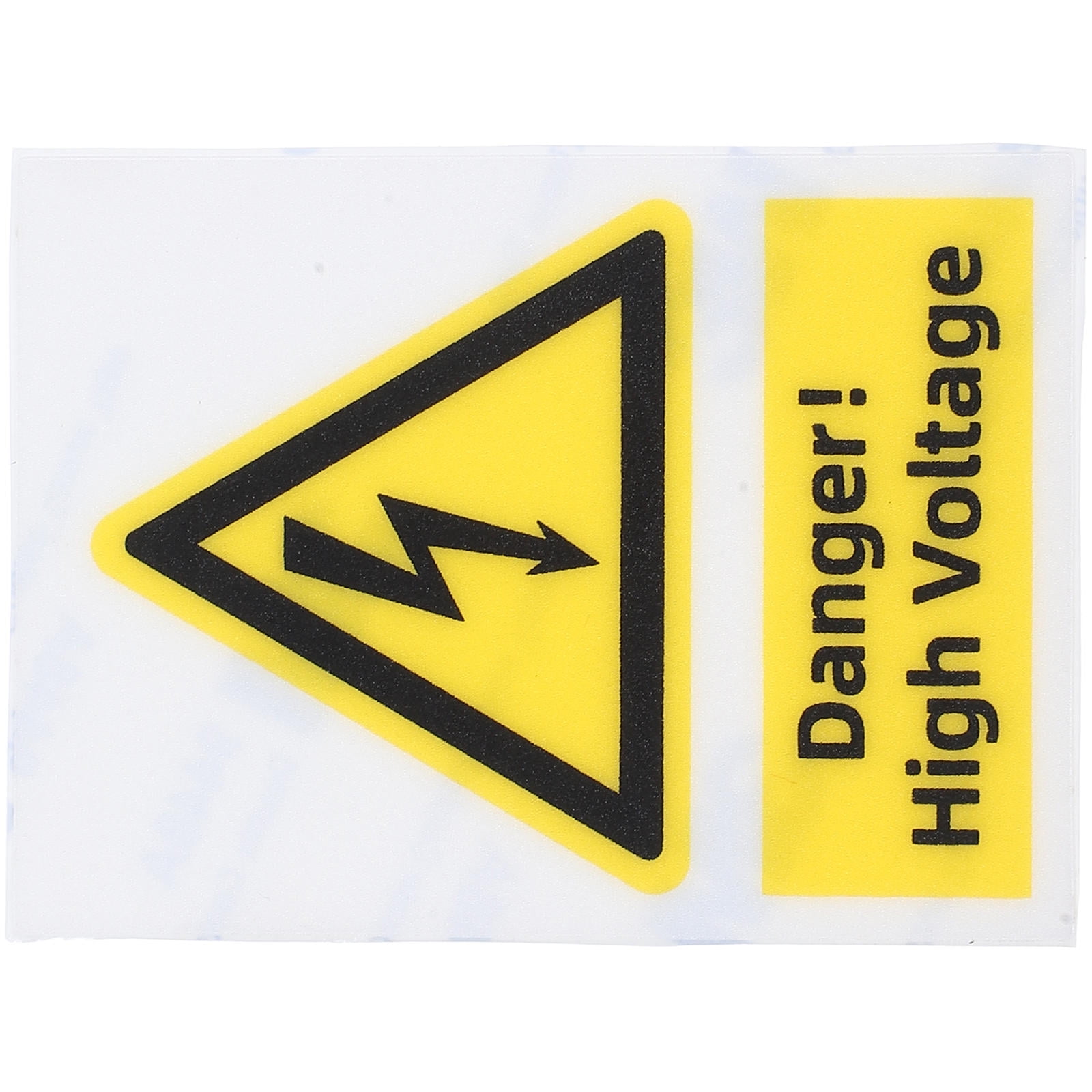 Baluue Warning Signs High Voltage Warning Sticker PC International ...