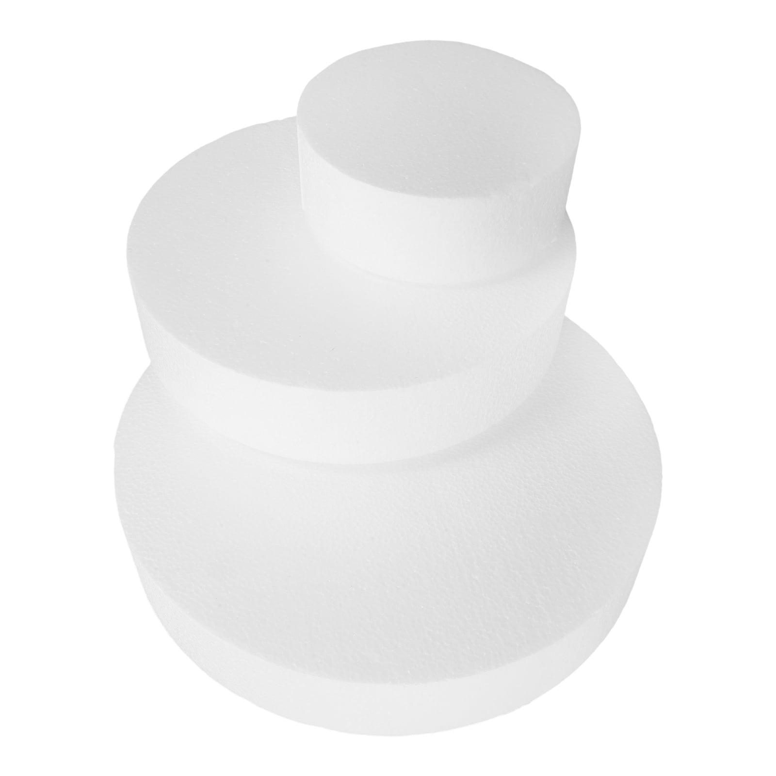 Baluue White Foam Cake Form for Practice Creative Multi Layer ...