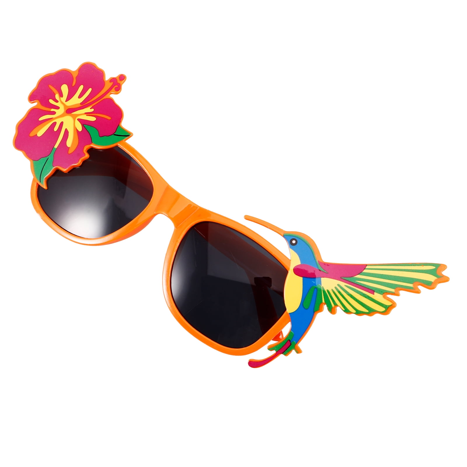 Baluue Funny Hawaiian Sunglasses Photo Booth Glasses Plastic 1Set Back ...