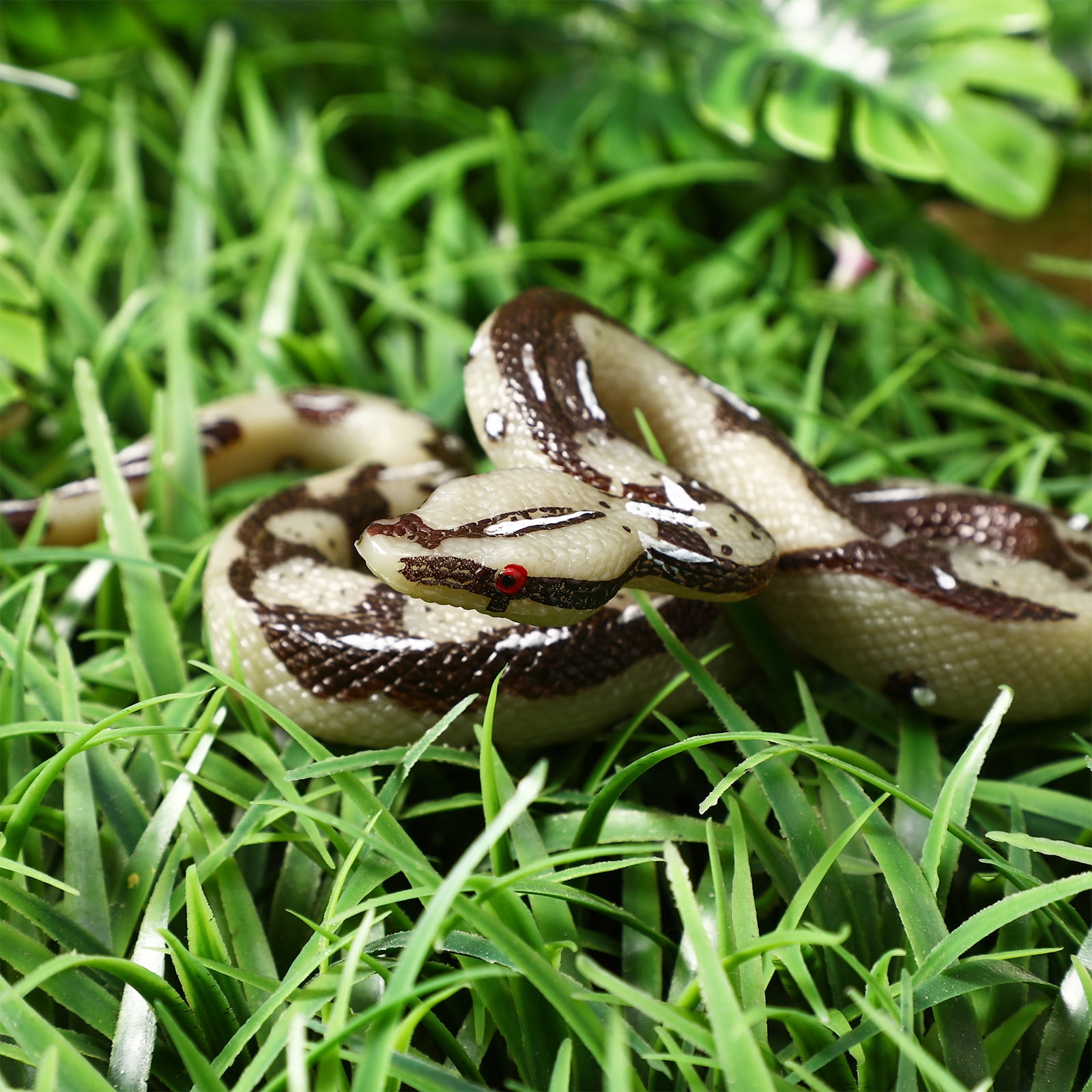 Realistic Snake Toy for Tricking PVC 7 Inch Scary Prank Prop - Walmart.com