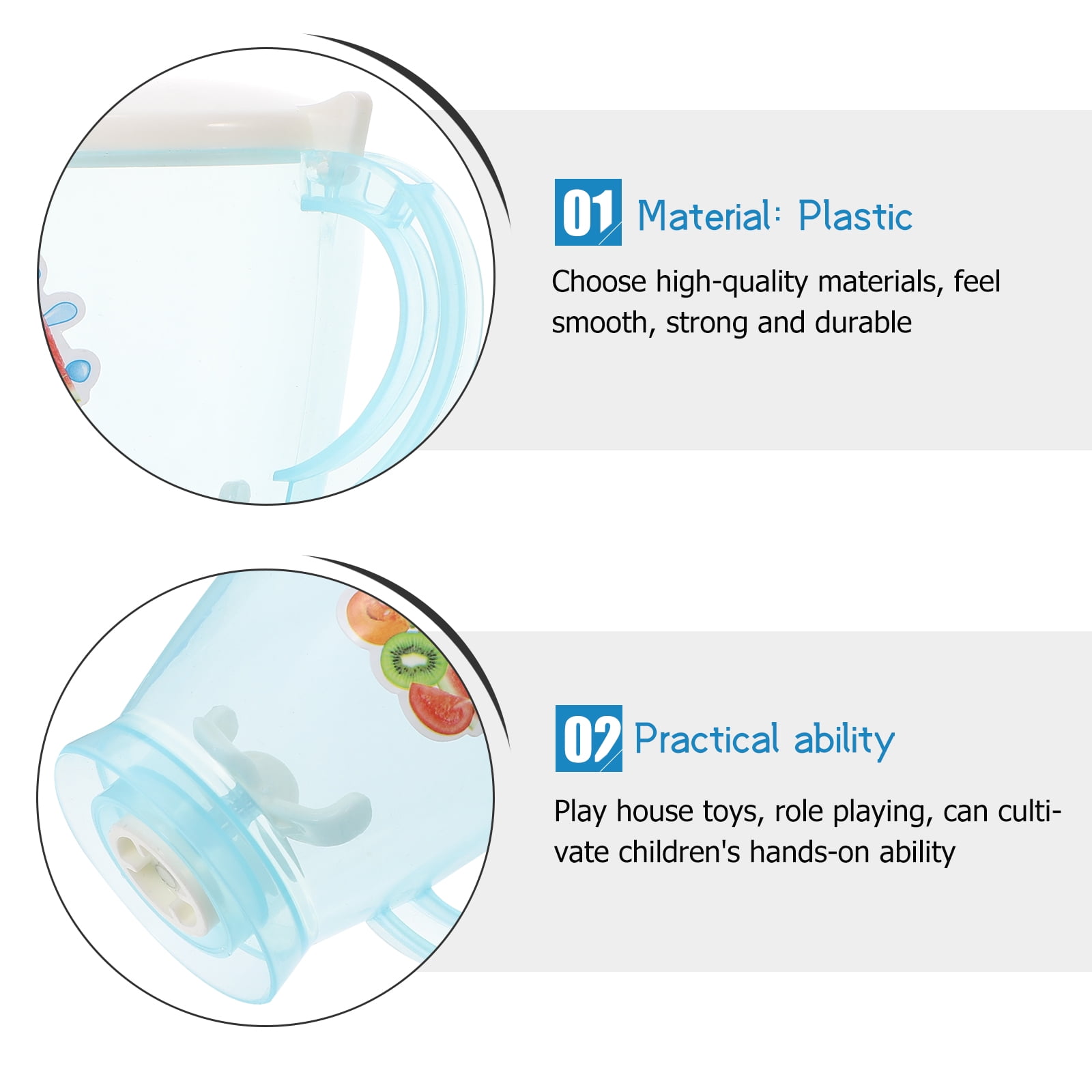 Baluue High Speeds Blender Toy,1Pc Children Puzzle Simulation Home Mini ...