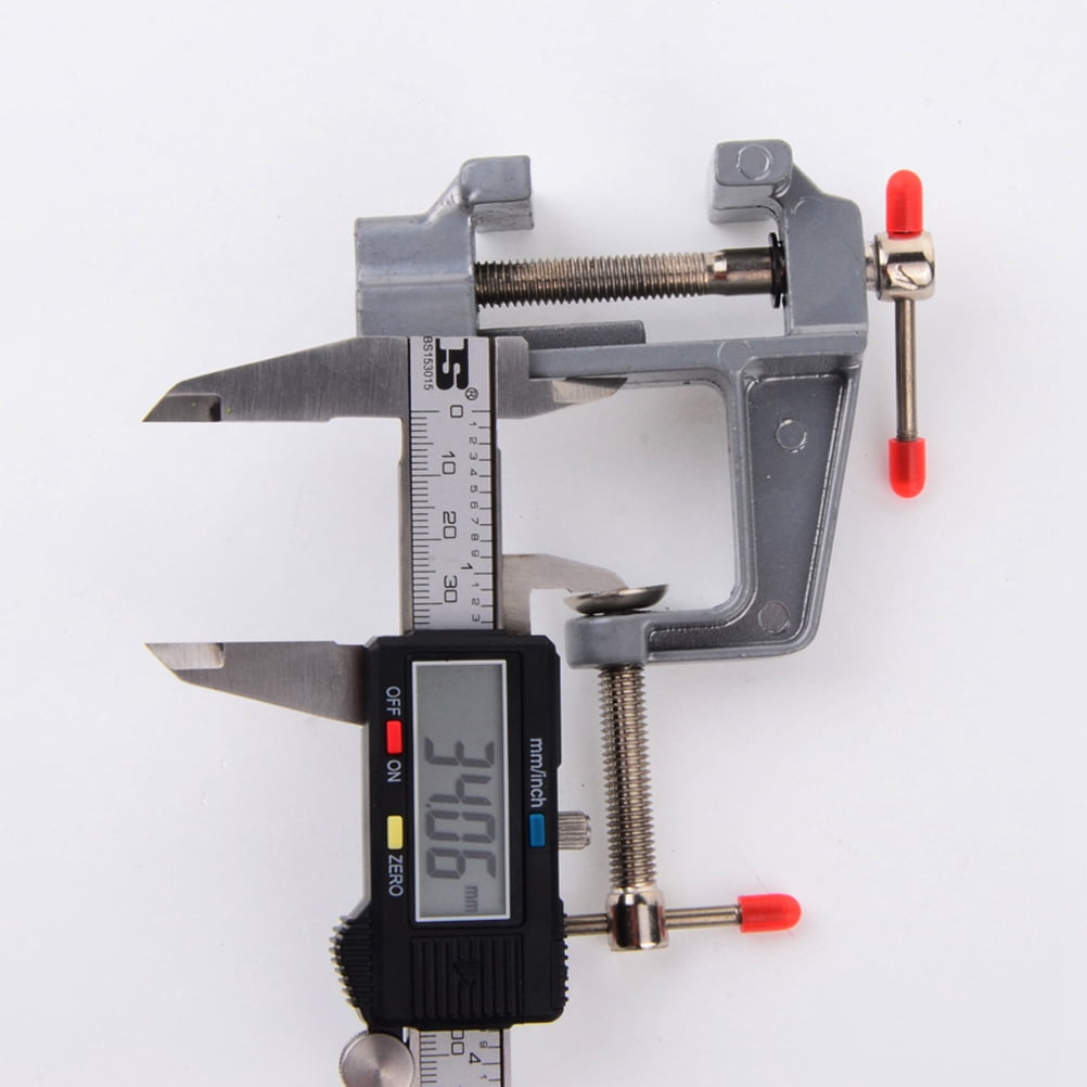Baluue Household Mini Flat Table Vise Clamp-on Bench Vise Tool Portable ...