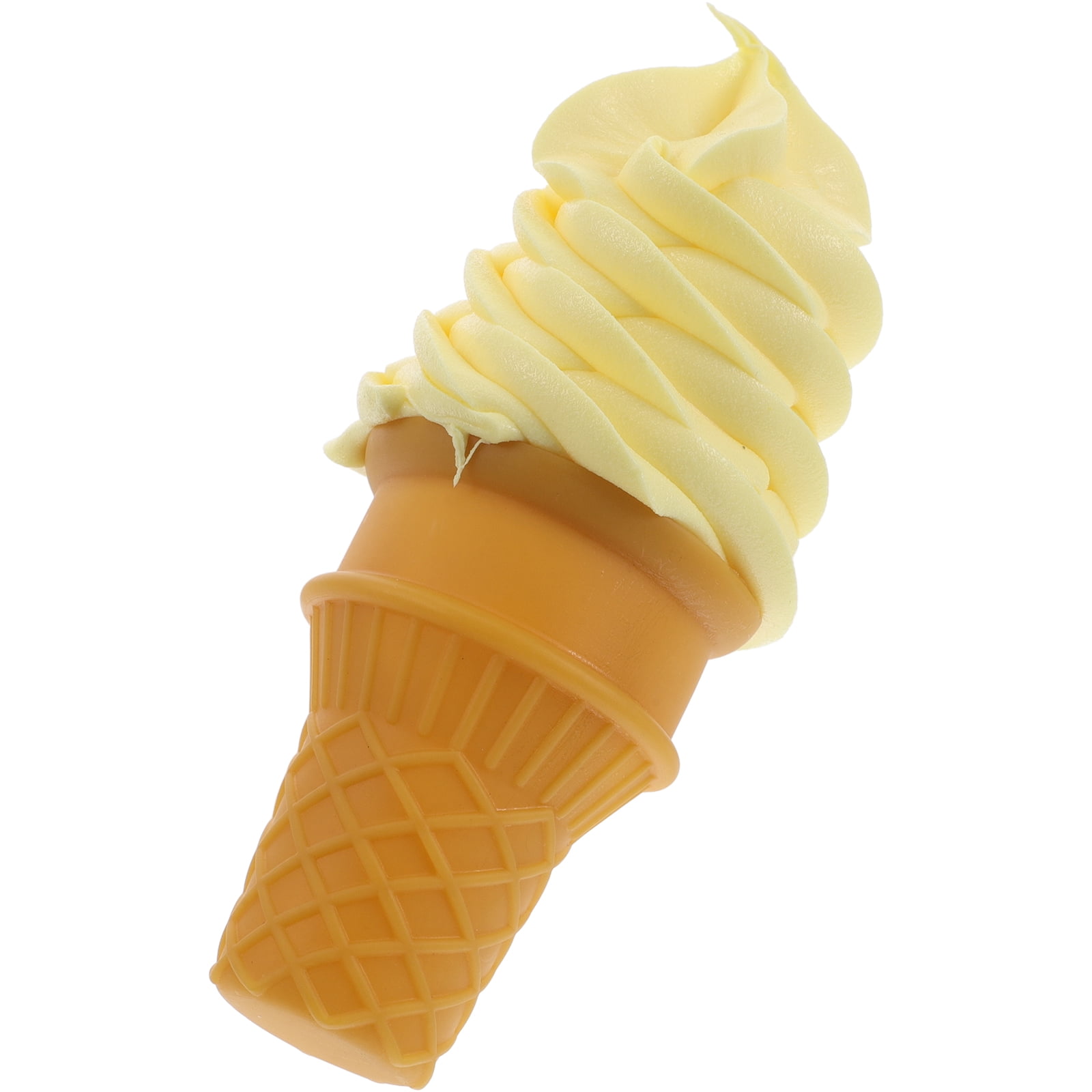 Baluue Ice Cream Model Yellow Plastic For Food Photography 1Pcs 5.9*2.4 ...