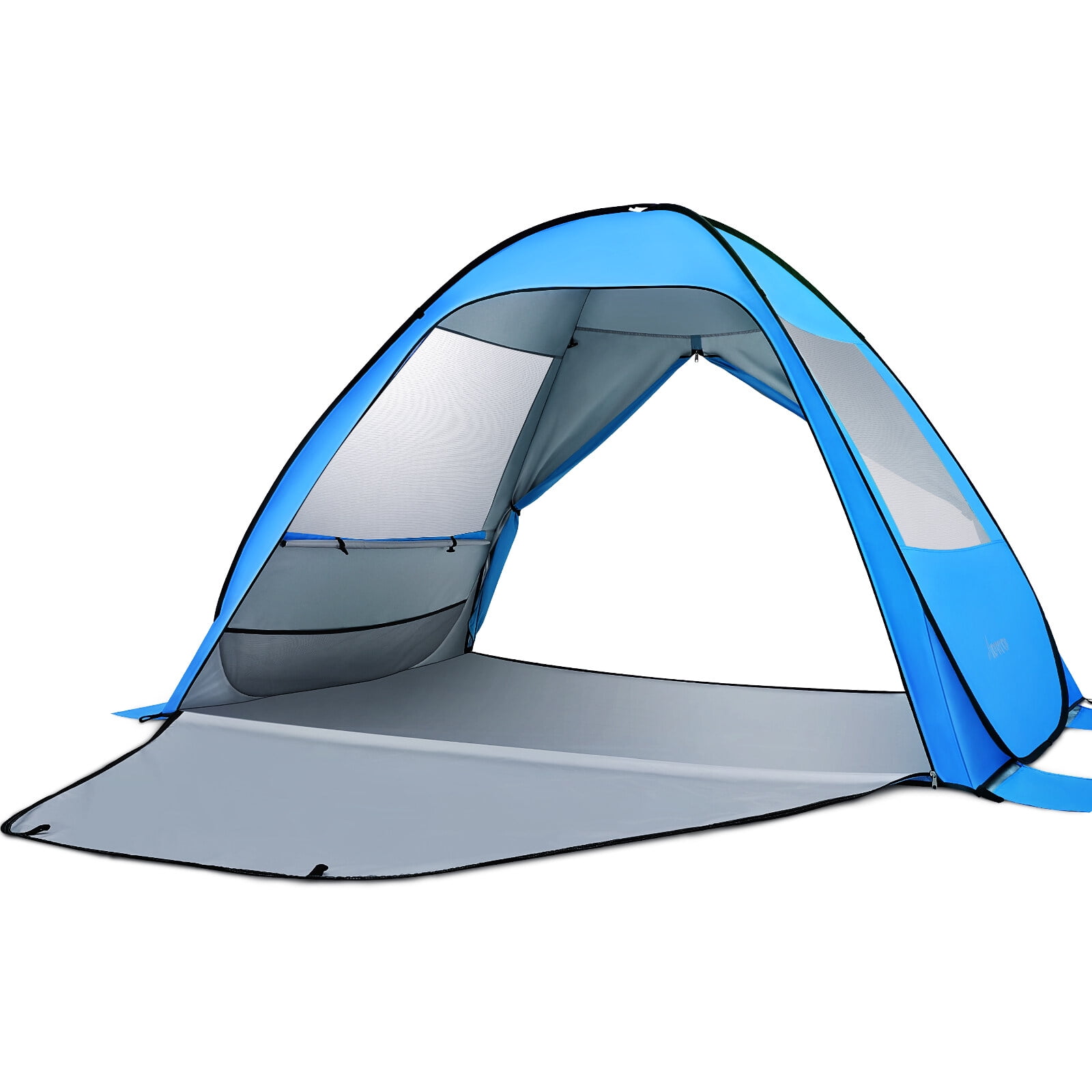 Baluue MOVTOTOP 2191C Double-Door Pop-Up Beach Tent Portable Automatic ...