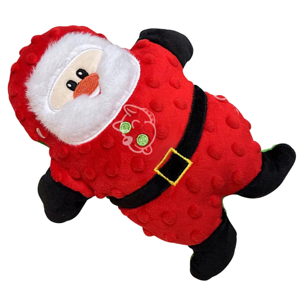 Baluue Reindeer design Dog Chewing Toy Plush Chewing Santa Claus 1 Set ...