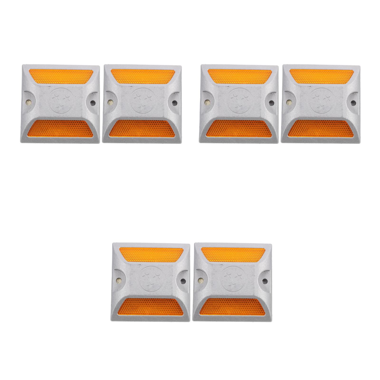 Baluue Road Markers,6 Pcs Reflective Road Pavement Marker Driveway ...