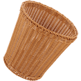 Baluue Rustic Brown Woven Trash Basket for Home Office Multi Function ...