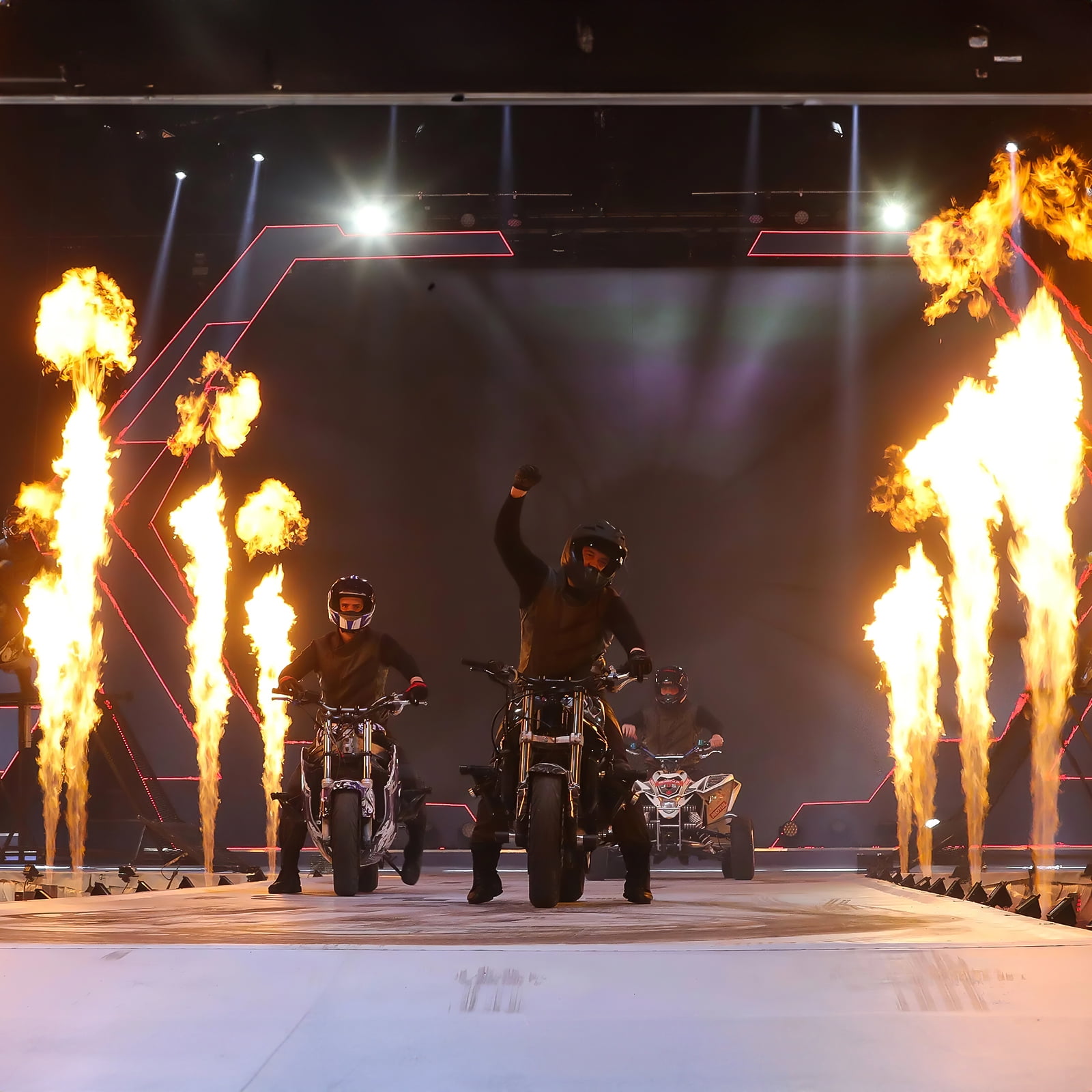 Baluue Stage Effects Flame Machine Stage Flame Campfire Centerpiece For ...