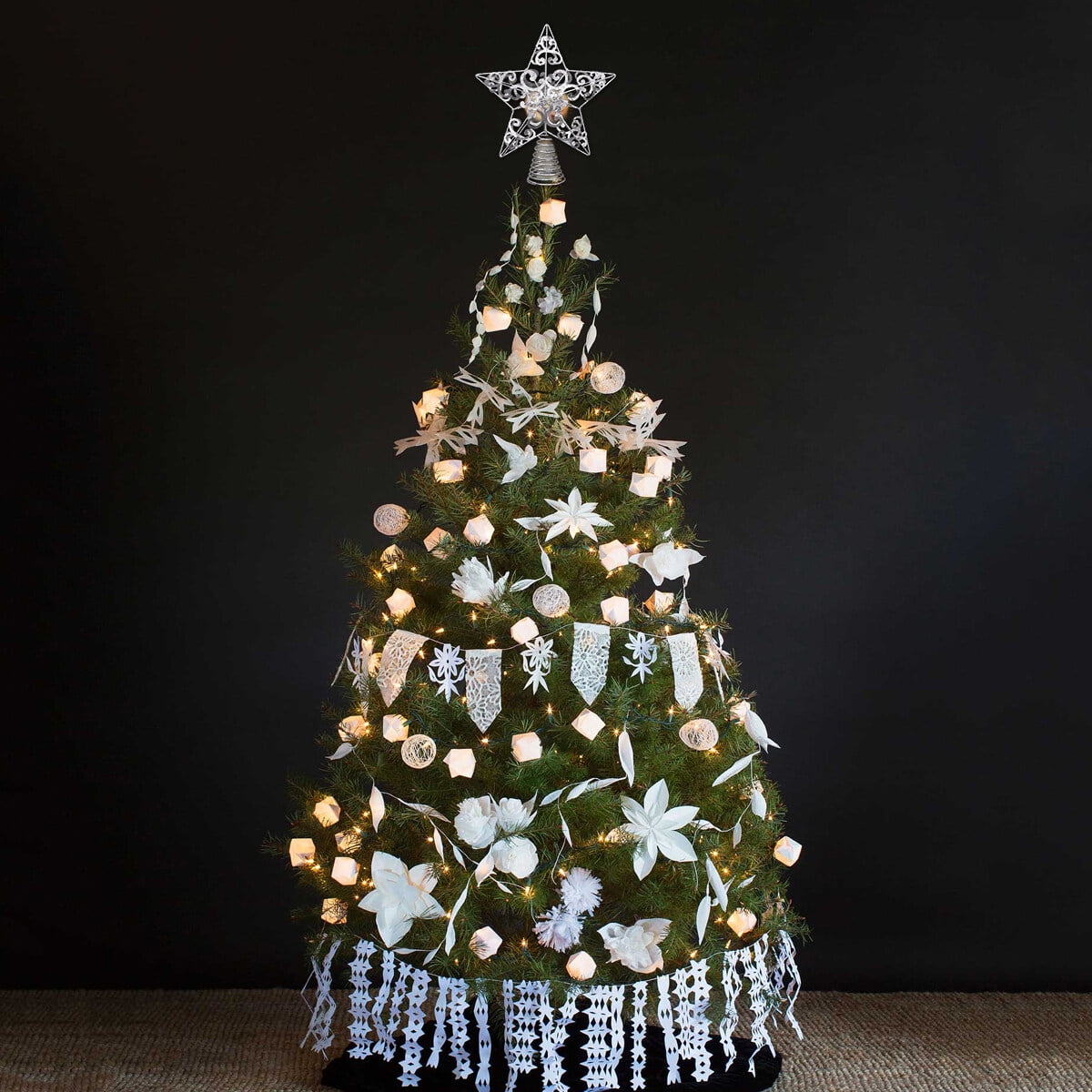 Baluue Star Treetop,Unomor Christmas Tree Star Treetop Decoration ...