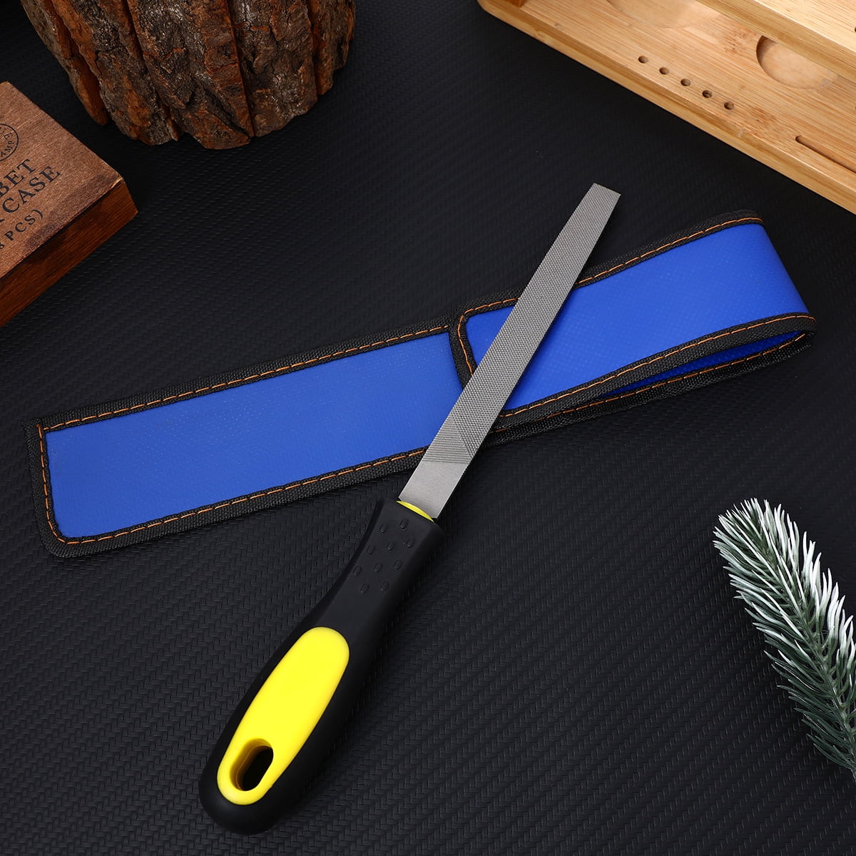 Baluue Steel File,Ueetek 6-Inch Hardened Steel File Comfortable Hand ...