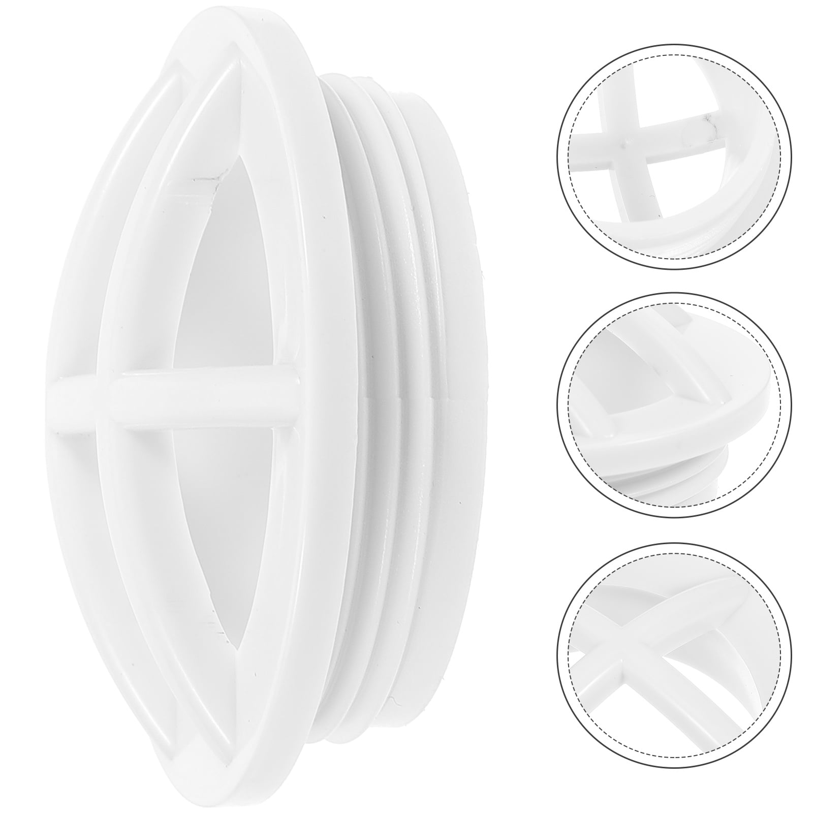 Baluue Swimming Pool Grate Insert Wall Mounted Design ABS 1Set ...