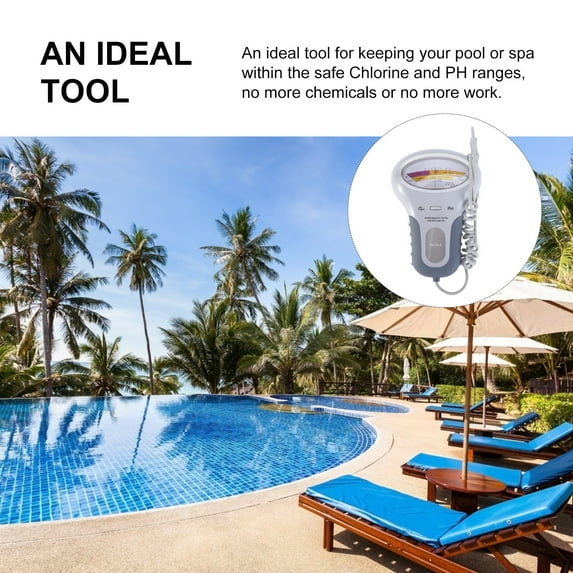 Baluue White Residual Detector for PH and Chlorine Levels in Swimming ...
