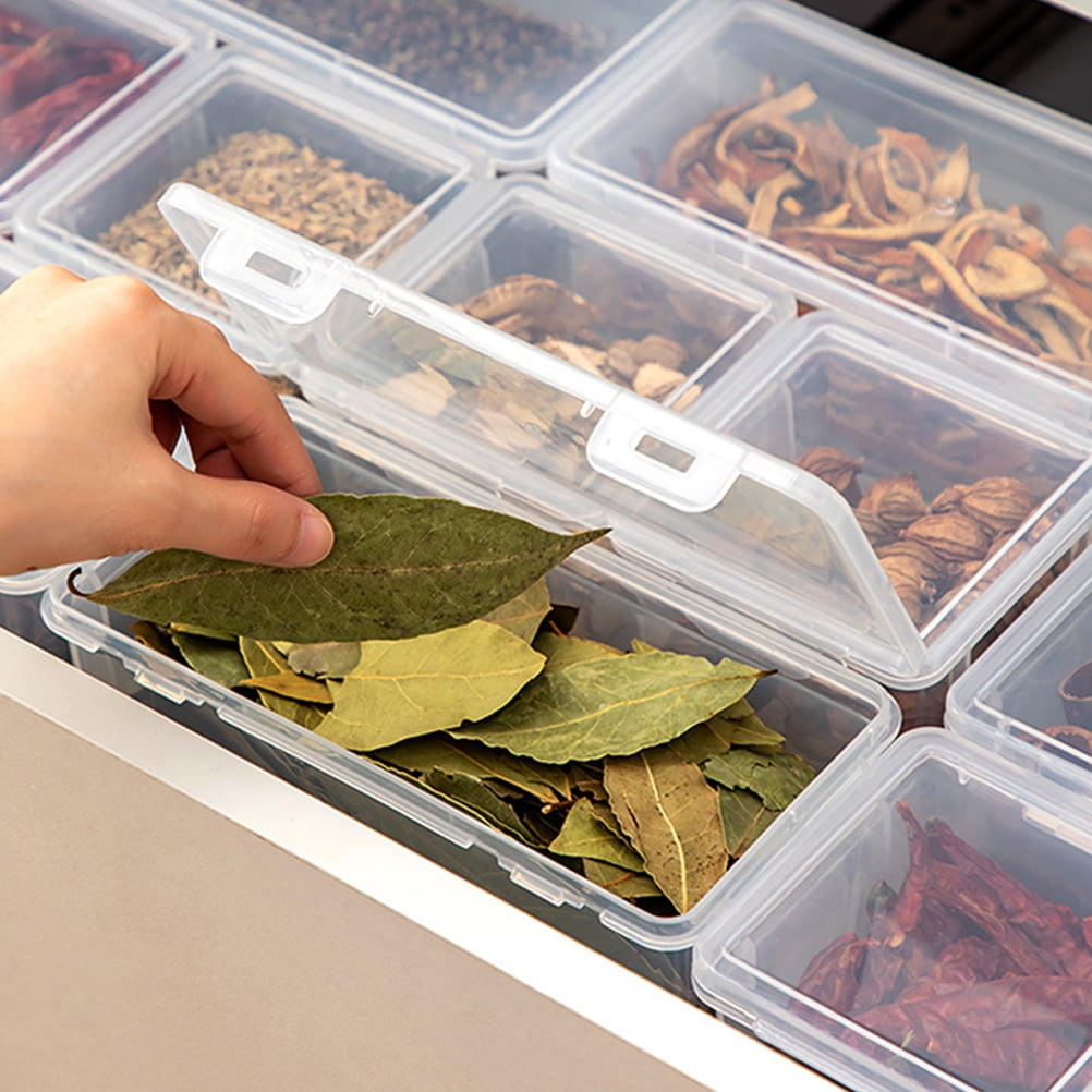 Baluue Transparent Sealed Storage Box Spaghetti Beans Storage Container ...