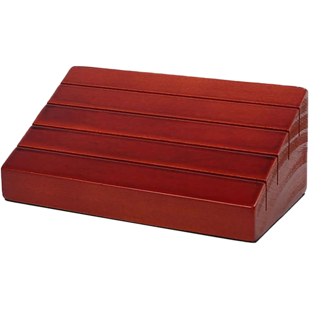 Baluue Wooden Playing Card Display Stand Hand Cards Holder Displaying ...