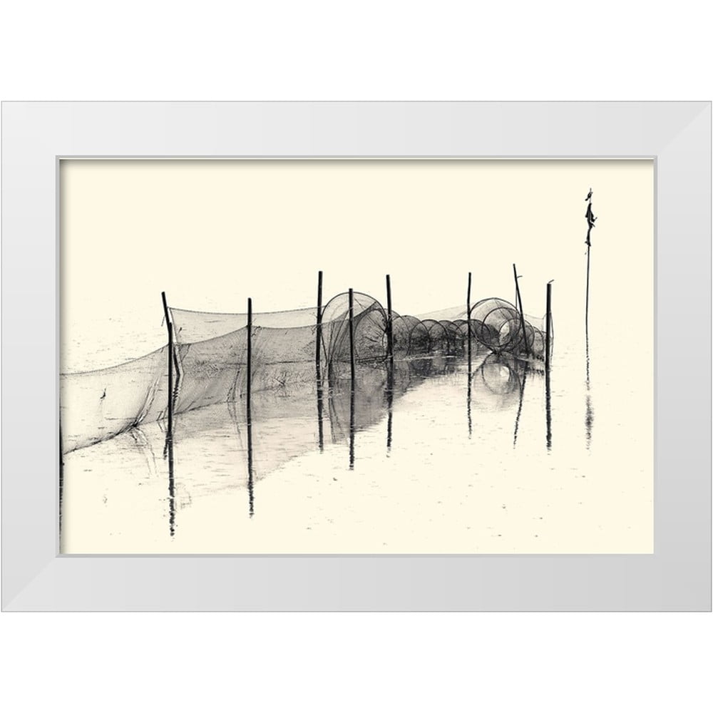 Balzer, Bodo 18x13 White Modern Wood Framed Museum Art Print Titled ...