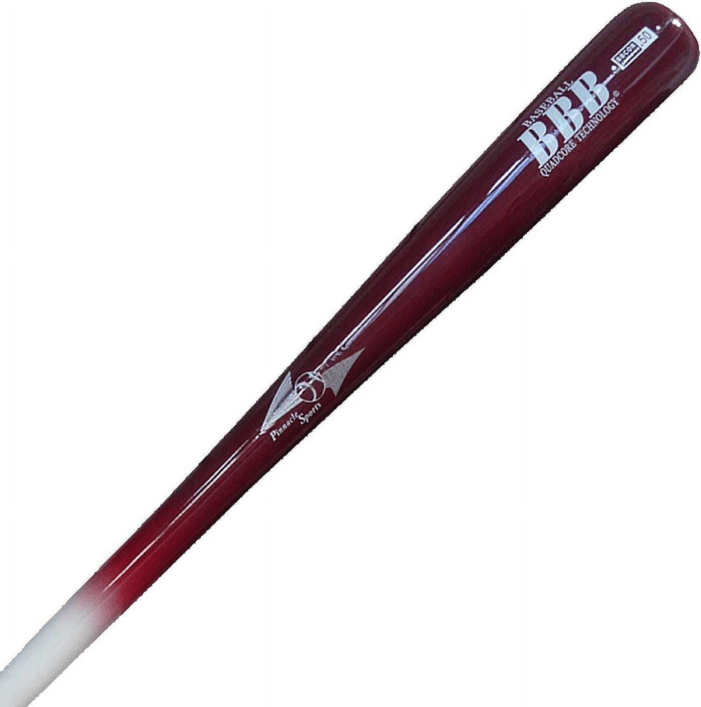 BamBooBat Quadcore Bamboo Matte Wood Baseball Bat (BBCOR) - Walmart.com