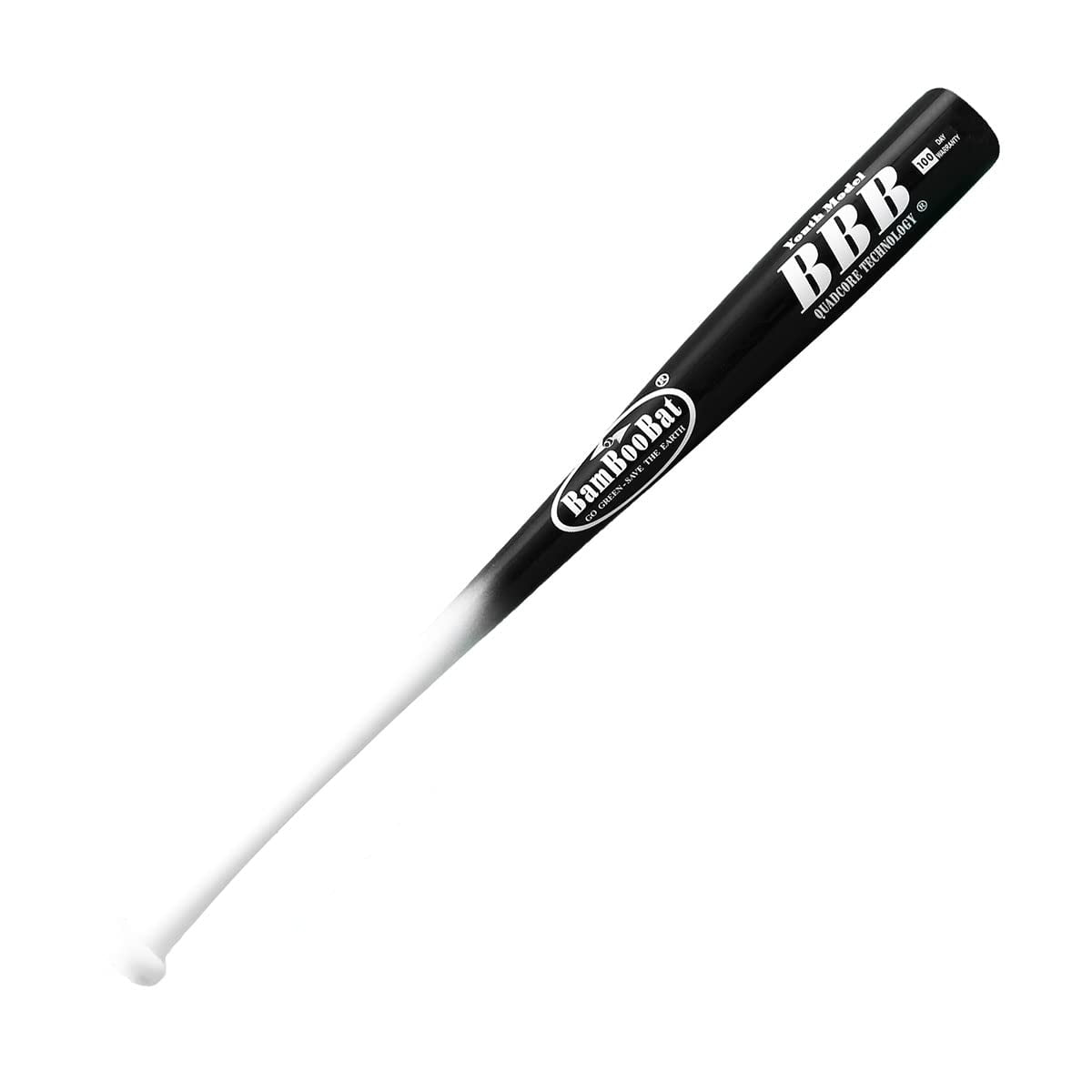 BamBooBat Youth Big Barrel 30 Day Warranty -5 Wood Bat - Walmart.com