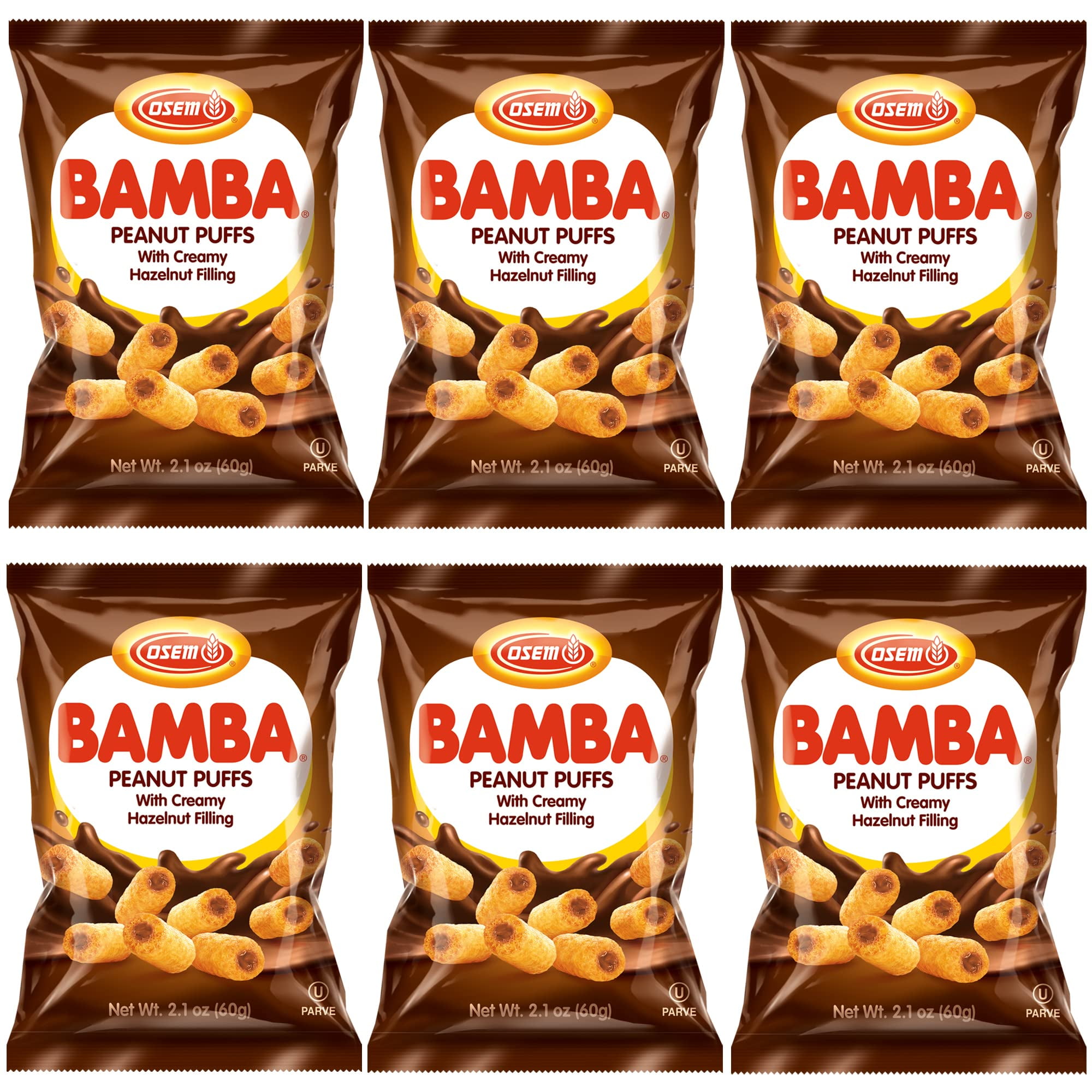 Bamba Hazelnut Cream Peanut HHA1 Butter Snacks All Natural Peanut ...