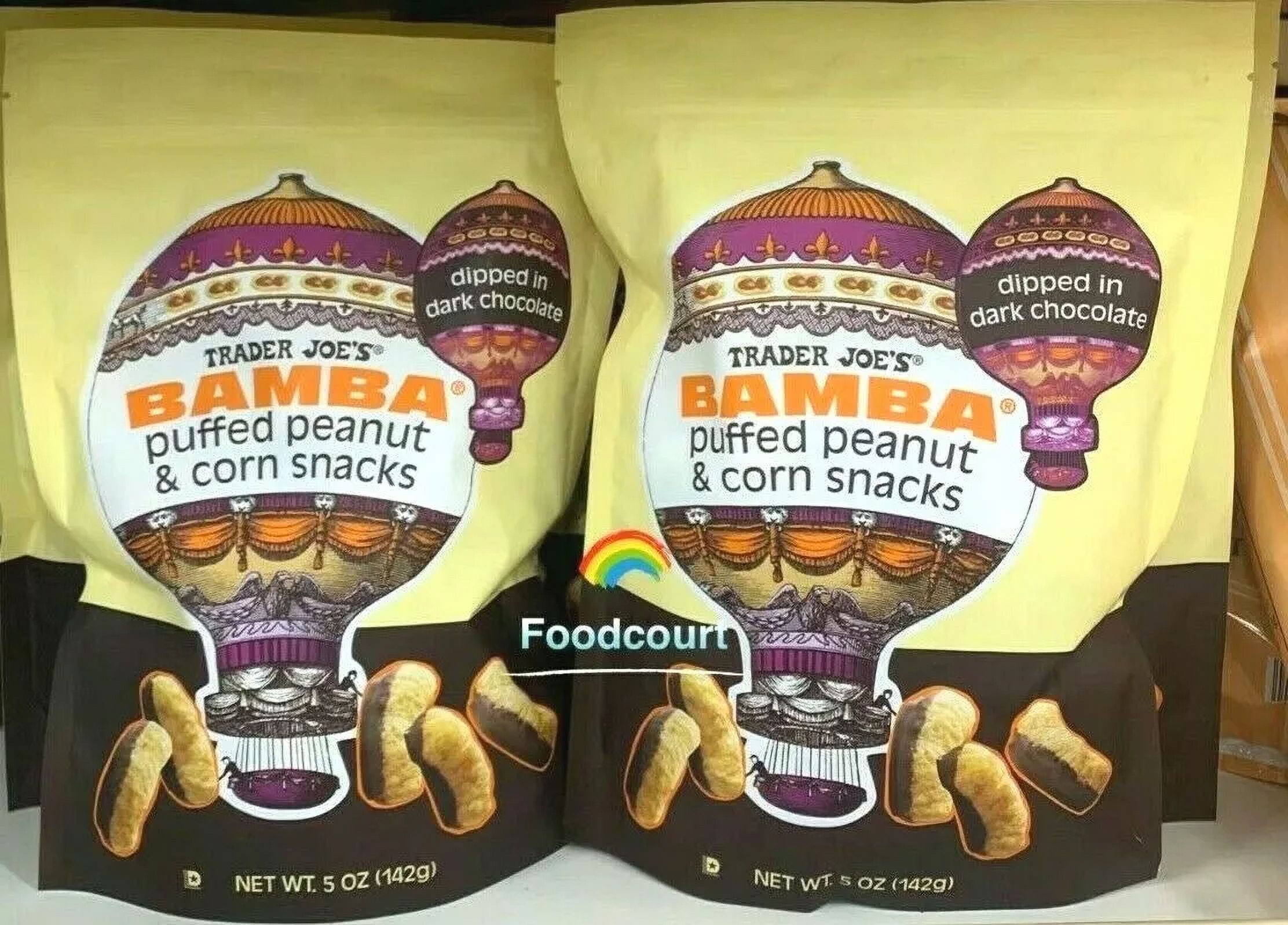 Bamba Puffed Peanut & Corn Snack 5 oz Each Pack(2 Packs) - Walmart.com