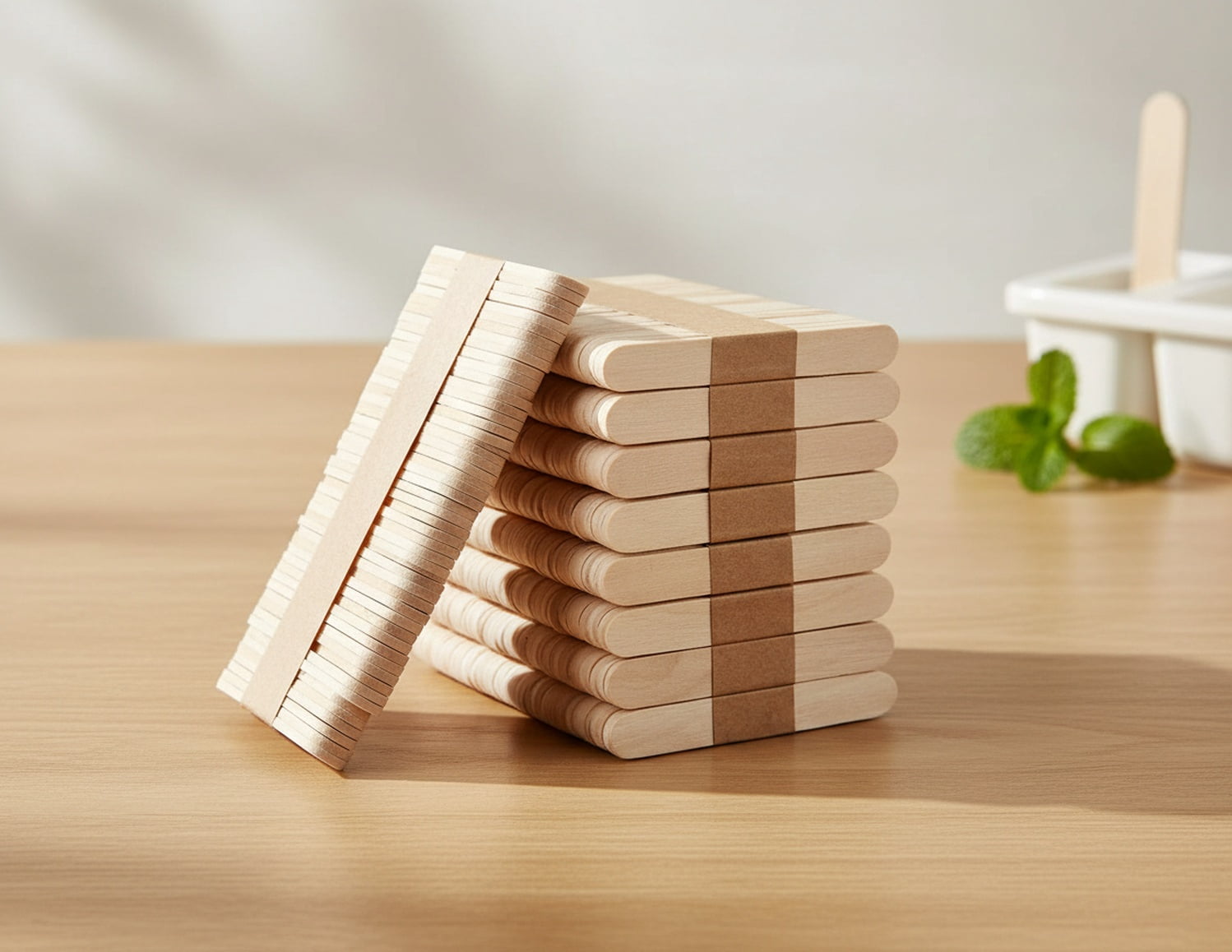 Bambang 2.5 Inch Natural Birch Popsicle Sticks, 450 Pieces, for Home ...