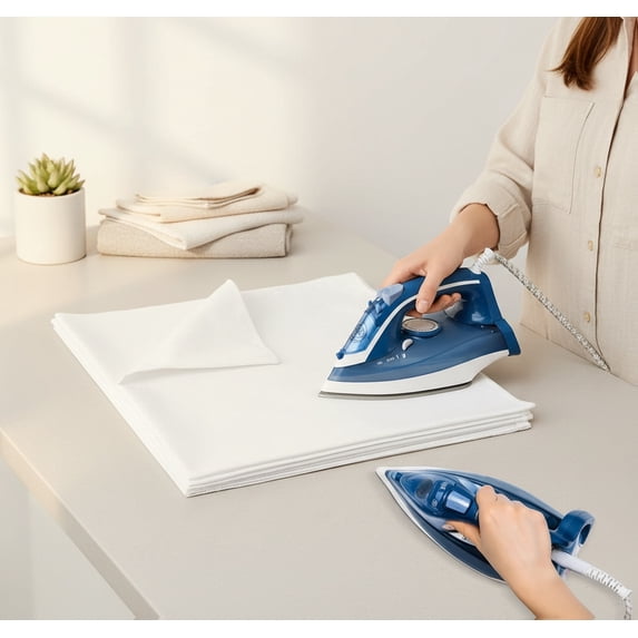 Bambang 4 Pack 24 Inch Pure Cotton Ironing Pressing Cloths, Washable ...