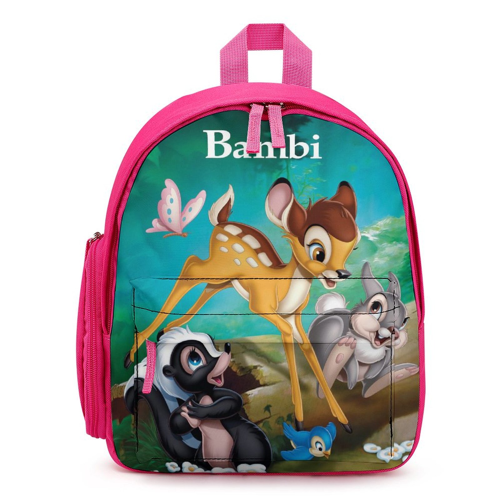 Bambi Backpack, Lightweight School Bag, Durable Casual Daypack, 12.6x9 ...