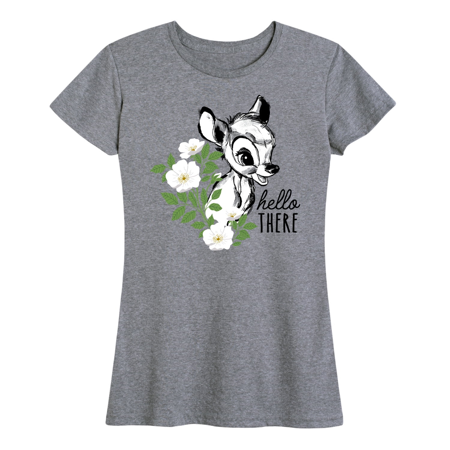 Bambi - Bambi Hello There - Women's Short Sleeve Graphic T-Shirt ...