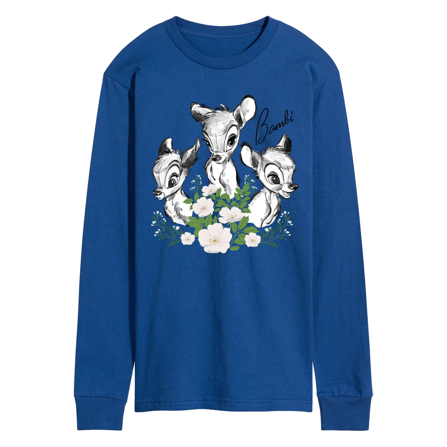Bambi - Bambi Portrait - Men's Long Sleeve T-Shirt - Walmart.com