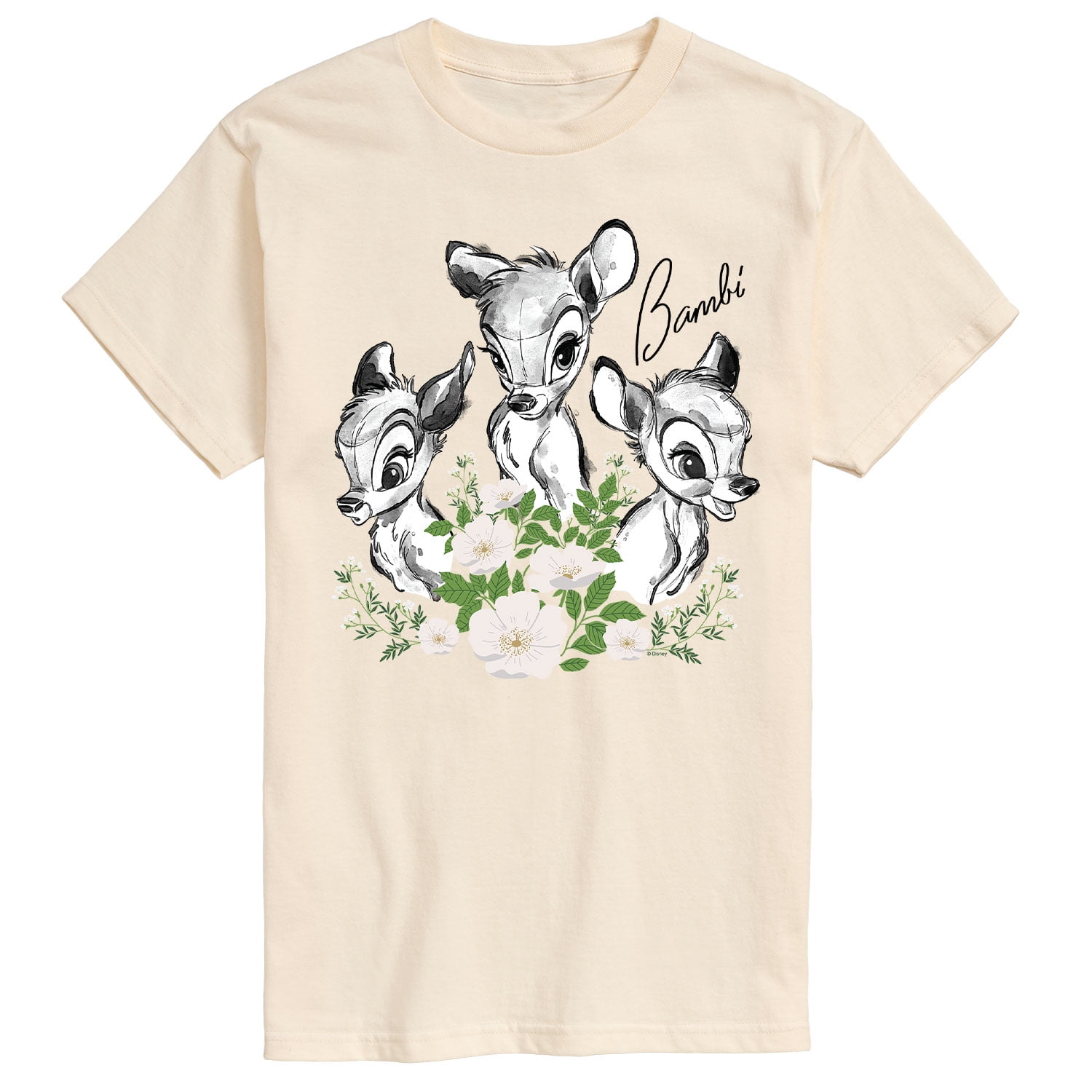 Bambi - Bambi Portrait - Men's Short Sleeve Graphic T-Shirt - Walmart.com
