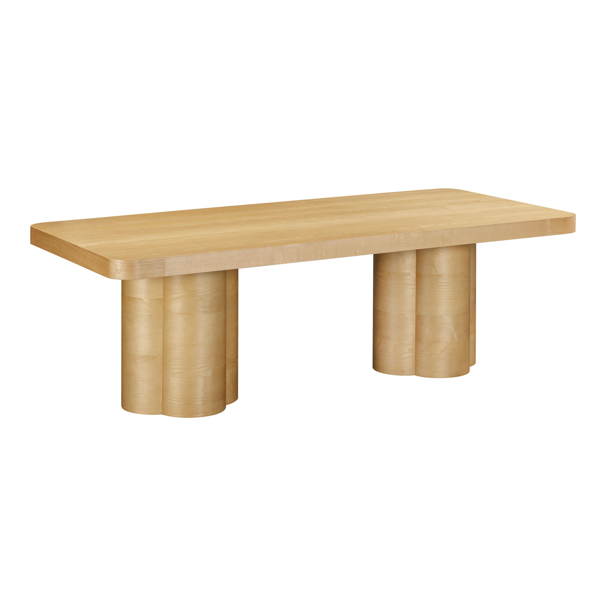 Bambi Natural Ash Dining Table - Walmart.com
