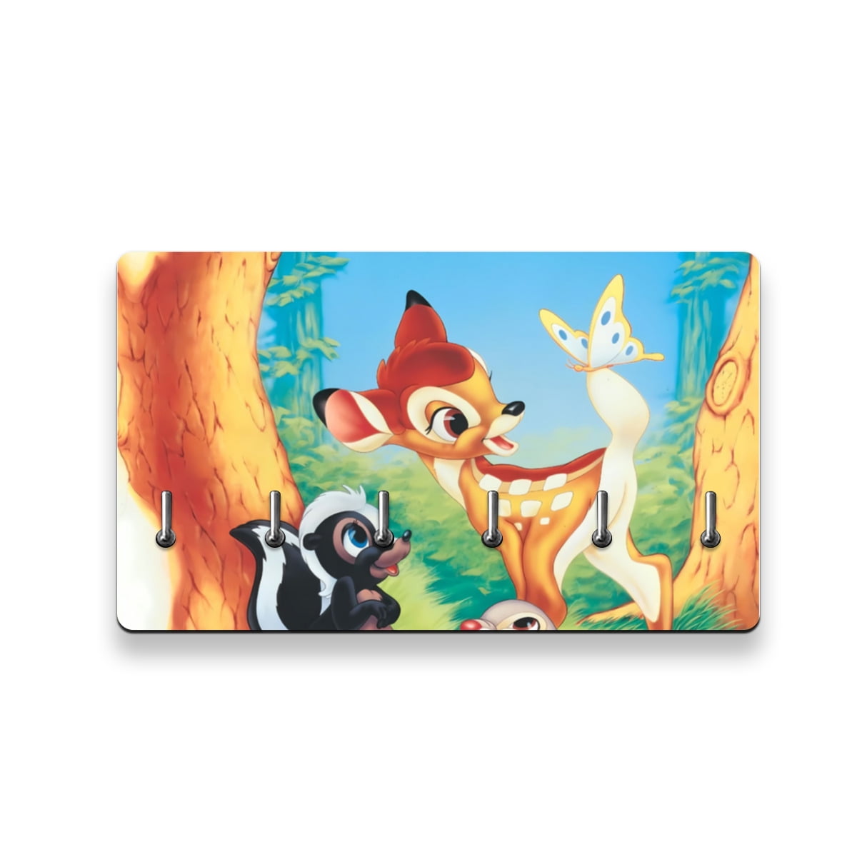 Bambi Wall Decor Keychain - Key Hook for Farmhouse Wall Decor Living ...