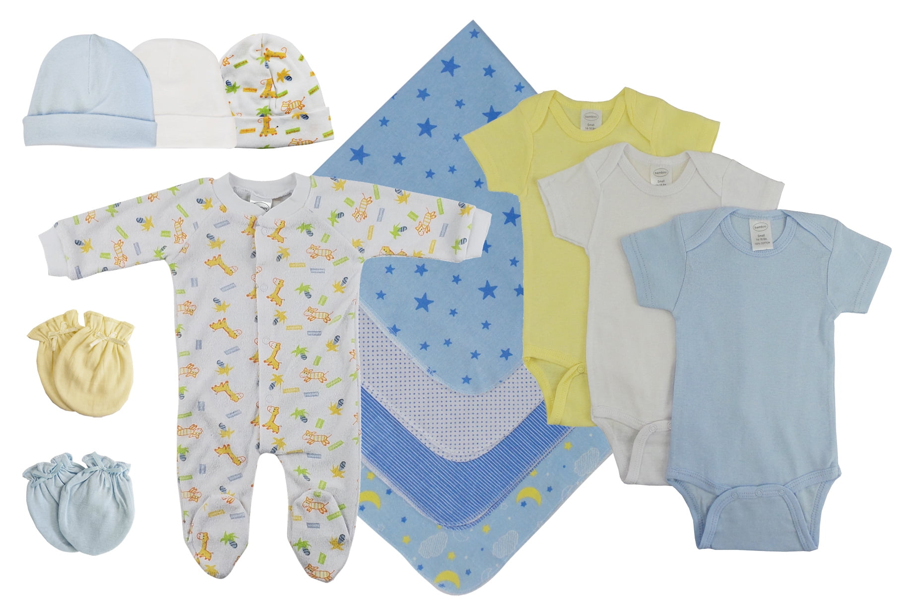 Bambini Baby Boy 13 Pc Layette Sets - Walmart.com