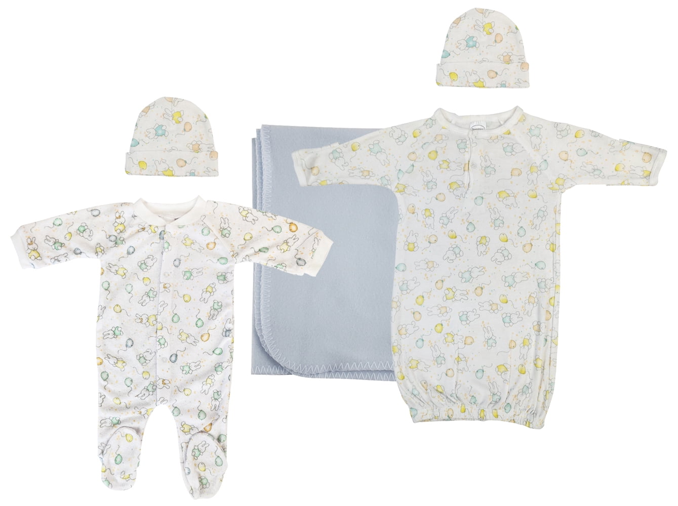 Bambini Boy Newborn Baby 5 Pc Layette Sets - Walmart.com