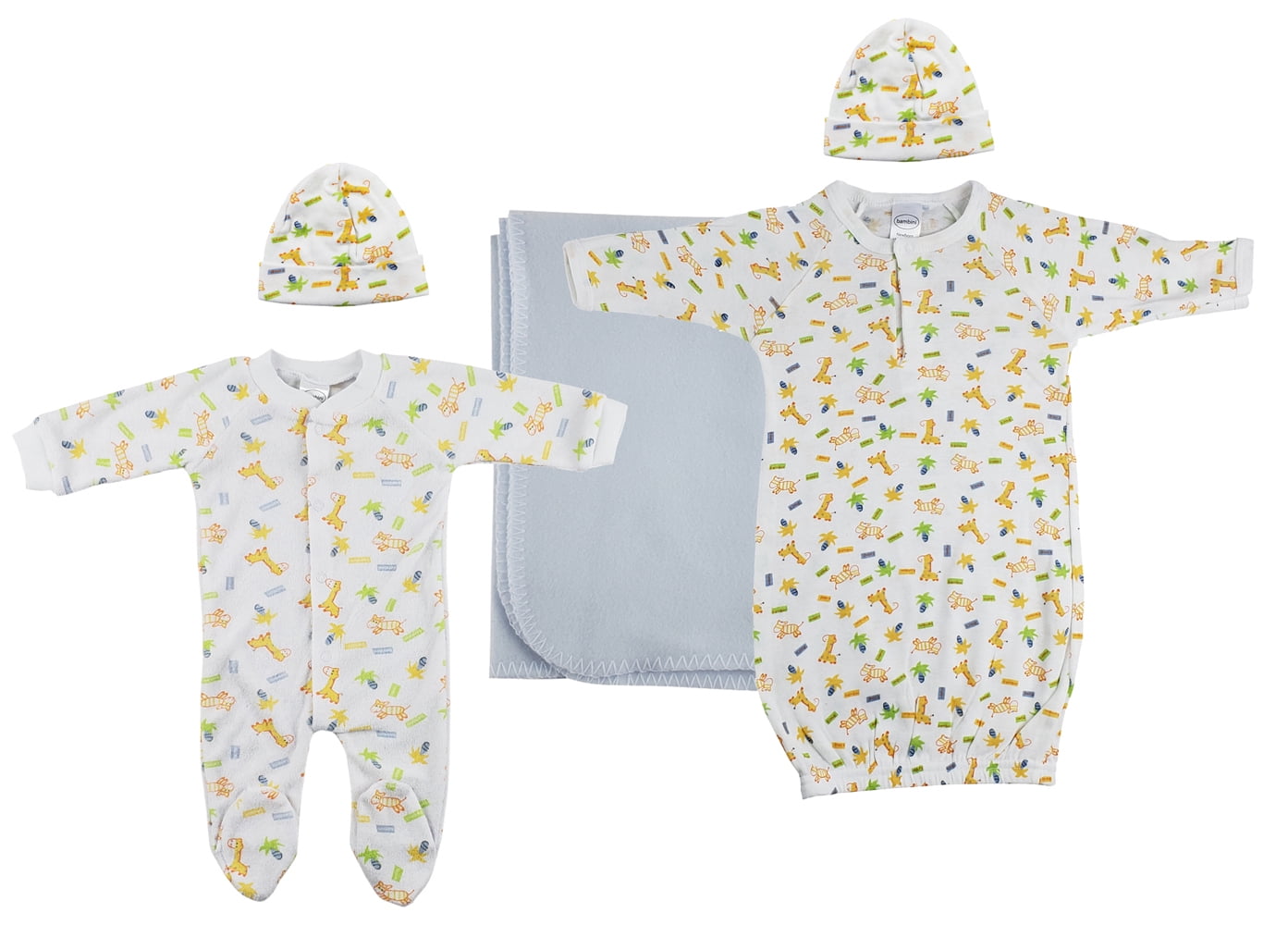 Bambini Boy Newborn Baby 5 Pc Layette Sets - Walmart.com