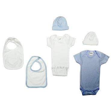 Bambini Newborn Boys 6 Piece Layette Set - Walmart.com