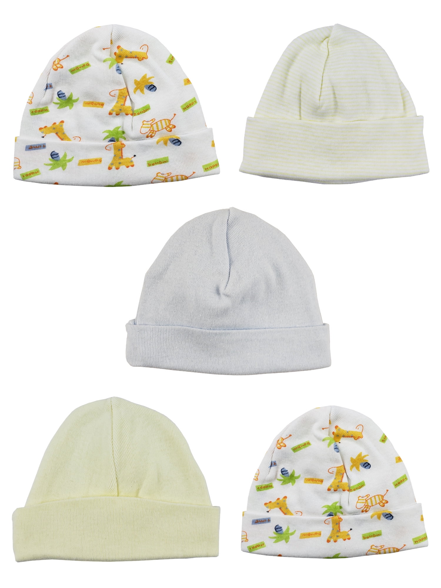 Bambini Boys Baby Cap (Pack of 5) - Walmart.com