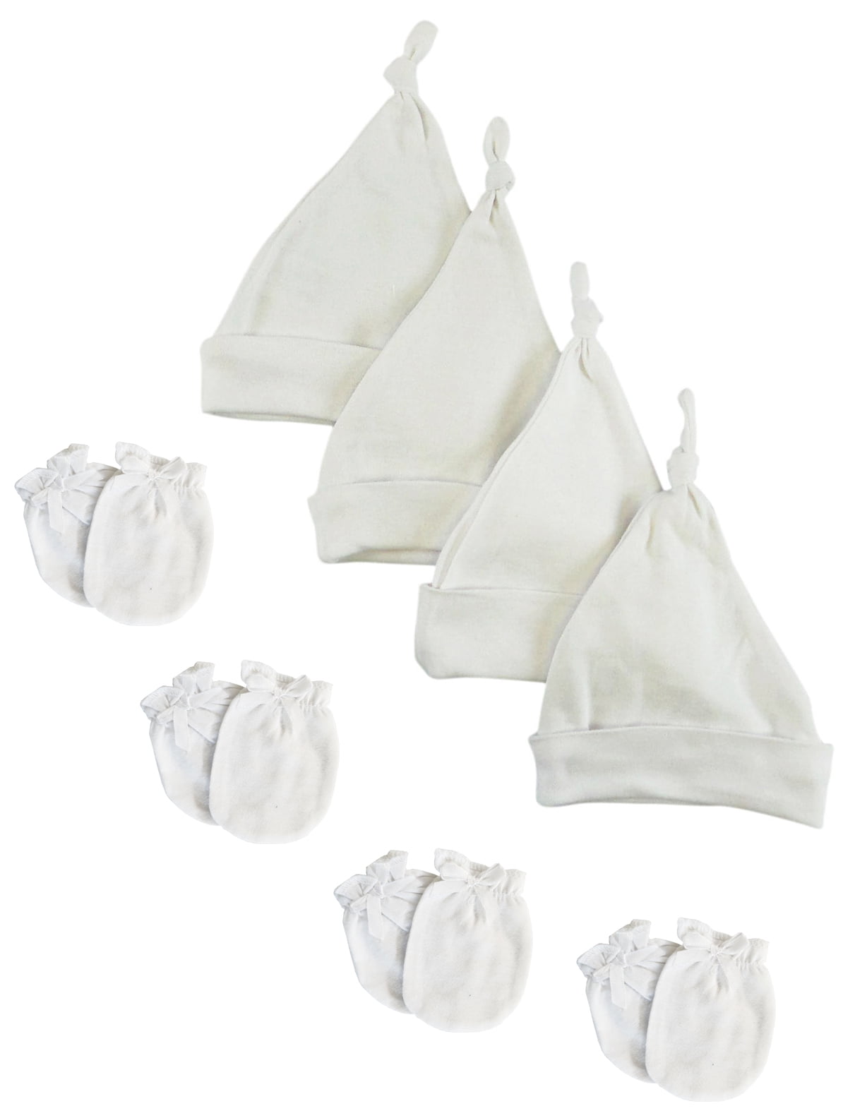 Unisex Knotted Caps and Mittens - 8 pc Set - Walmart.com
