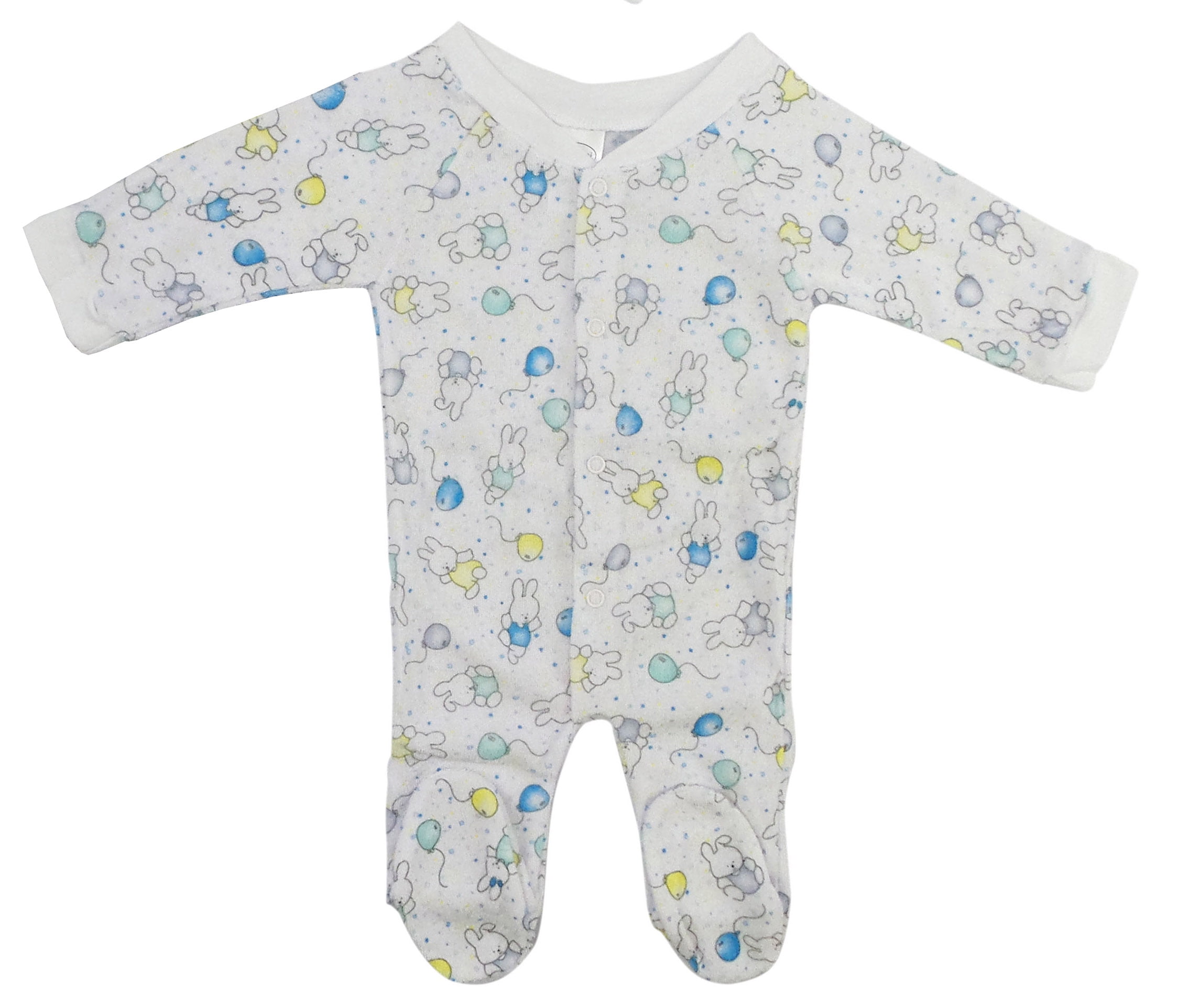 Bambini One Pack Terry Sleep & Play - Walmart.com
