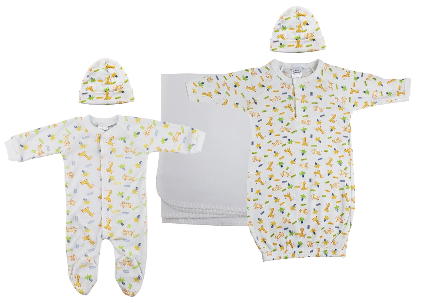 Bambini Unisex Newborn Baby 5 Pc Layette Sets - Walmart.com