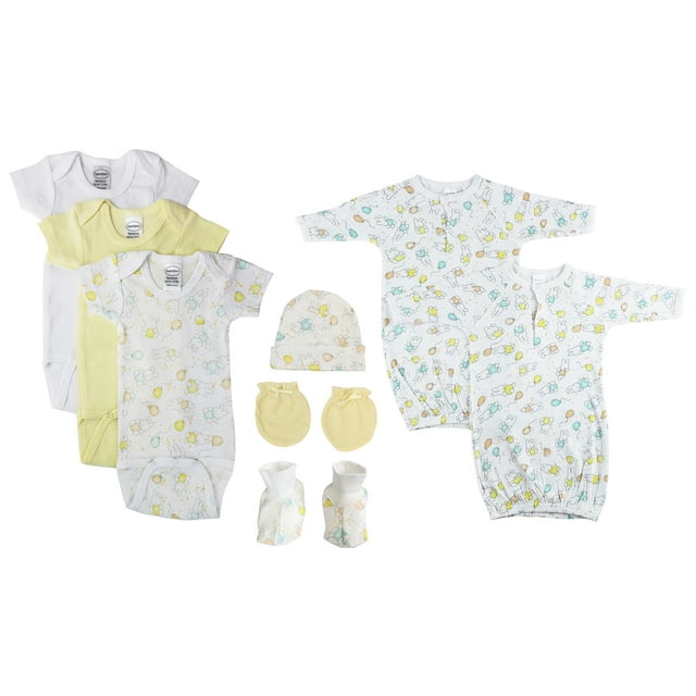 Bambini Unisex Newborn Baby 8 Pc Layette Sets - Walmart.com